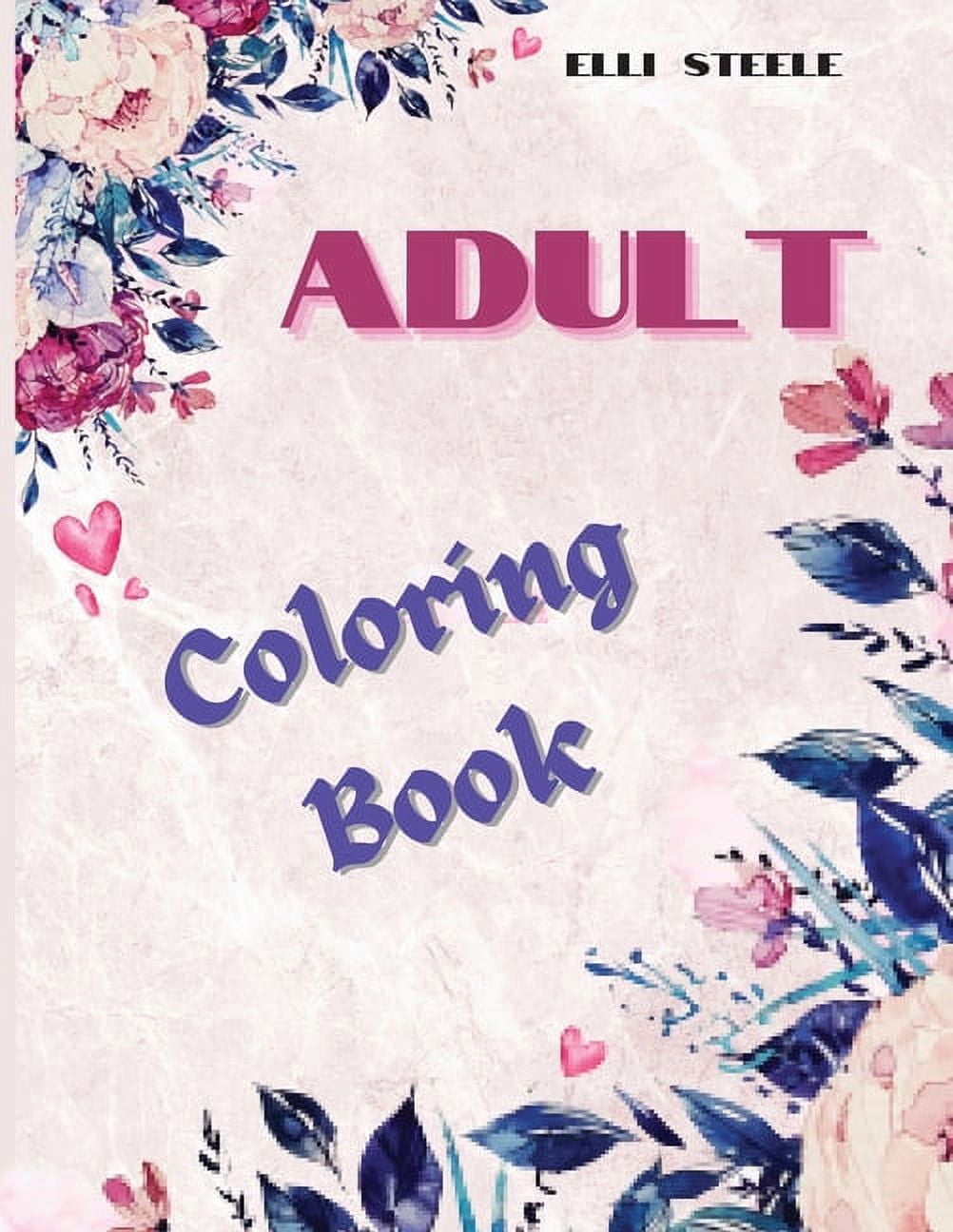 Adult Coloring Book - Walmart.com