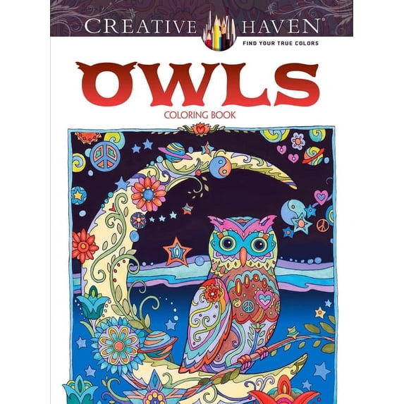 Creative Haven Owls Coloring Book - Walmart.com