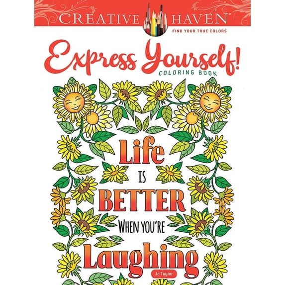 JO Taylor, Adult Coloring Books, Calm Creative Haven, 64 pages ...
