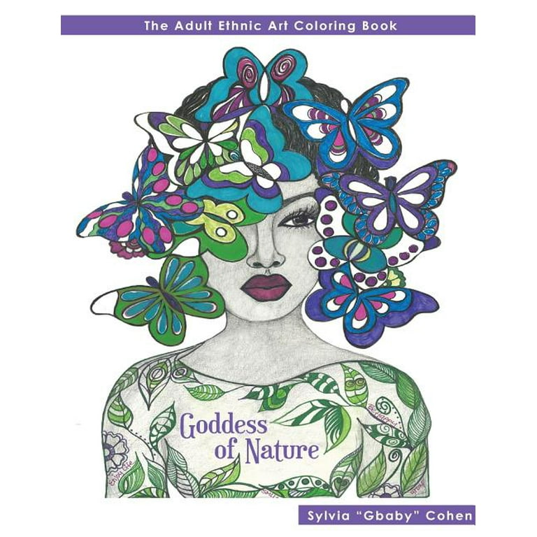 goddesses coloring book all pages