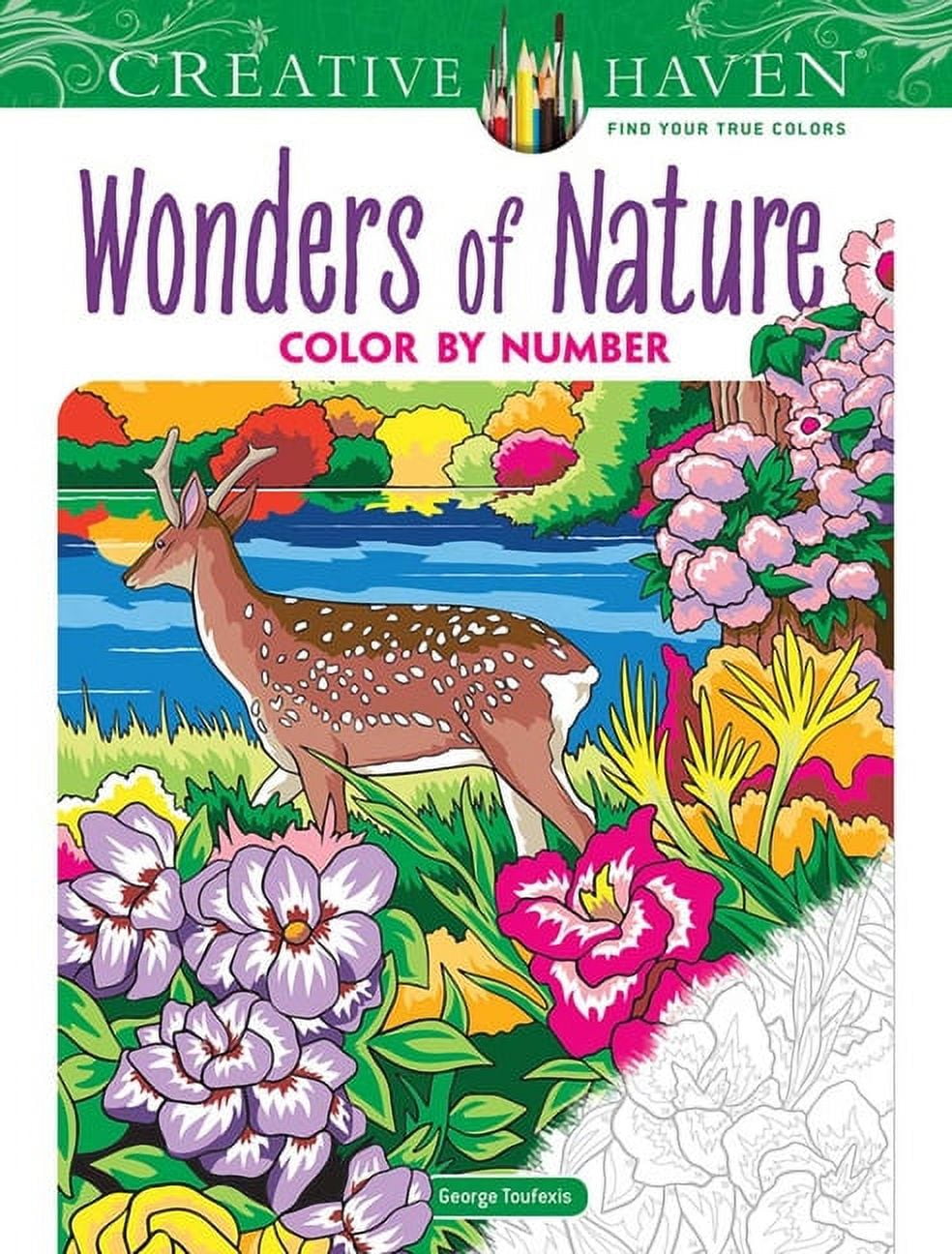 Adult Coloring Books: Nature: Creative Haven Wonders of Nature Color by ...