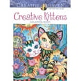 Adult Coloring Books: Pets Creative Haven Creative Kittens Coloring ...