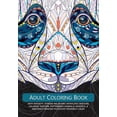 Adult Colouring Book: Anti-Anxiety, Stress-Relieving Intricate Design ...