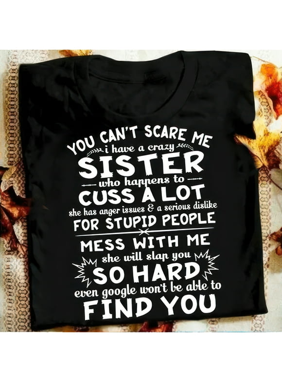Funny Sister Shirts Adults
