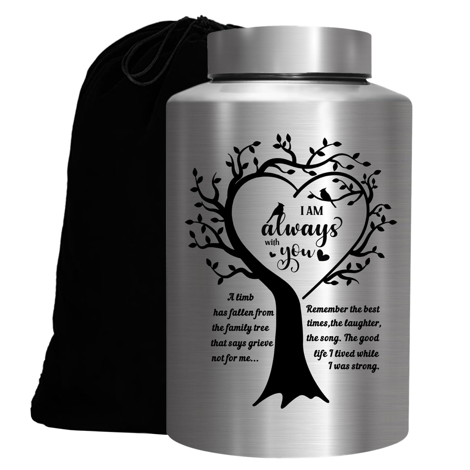 Decorative Cremation Urns for Adults, Large Capacity 220 lbs Burial Urn ...