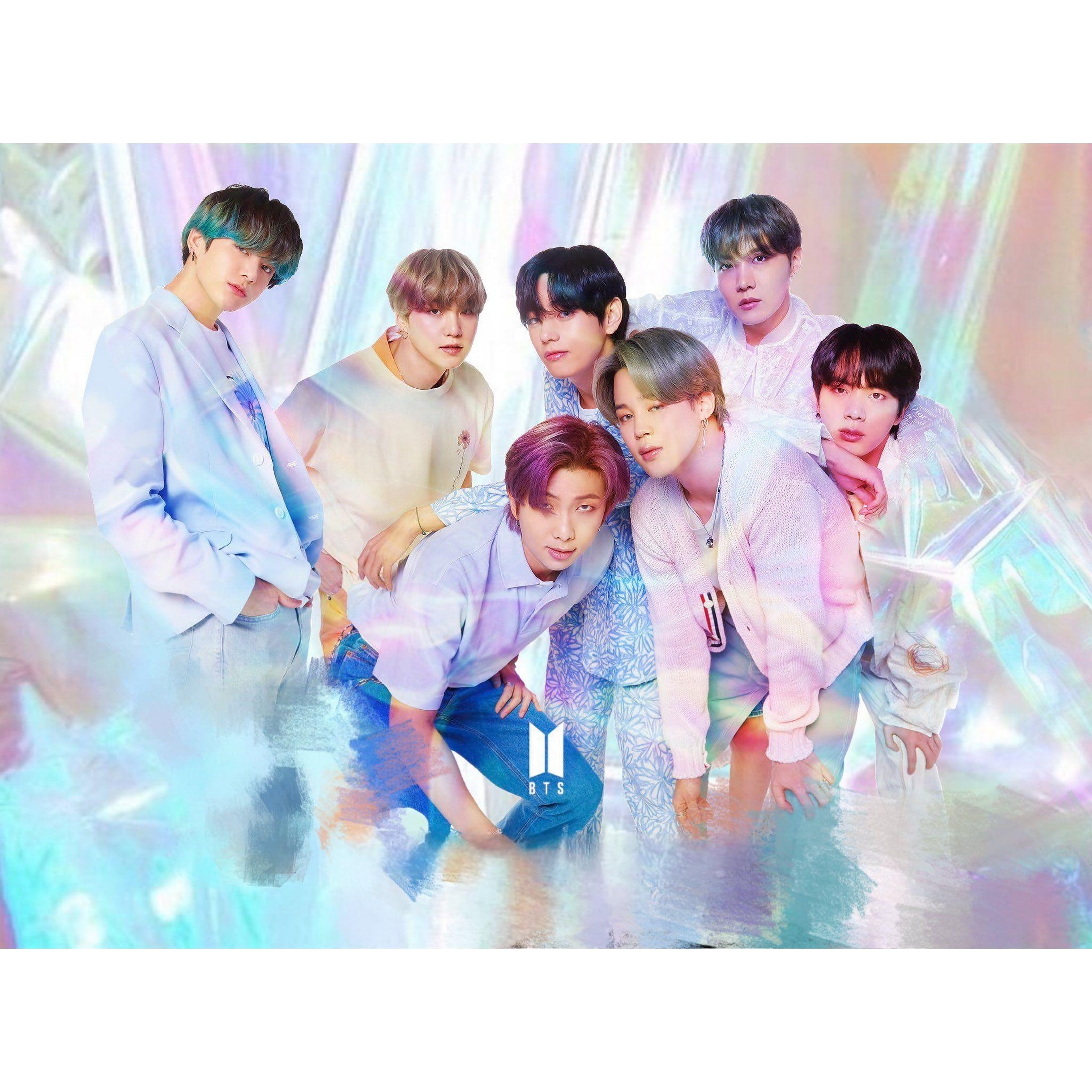 Adult DIY 5D Diamond Painting Kit, BTS Series Art Round Diamond, Full ...