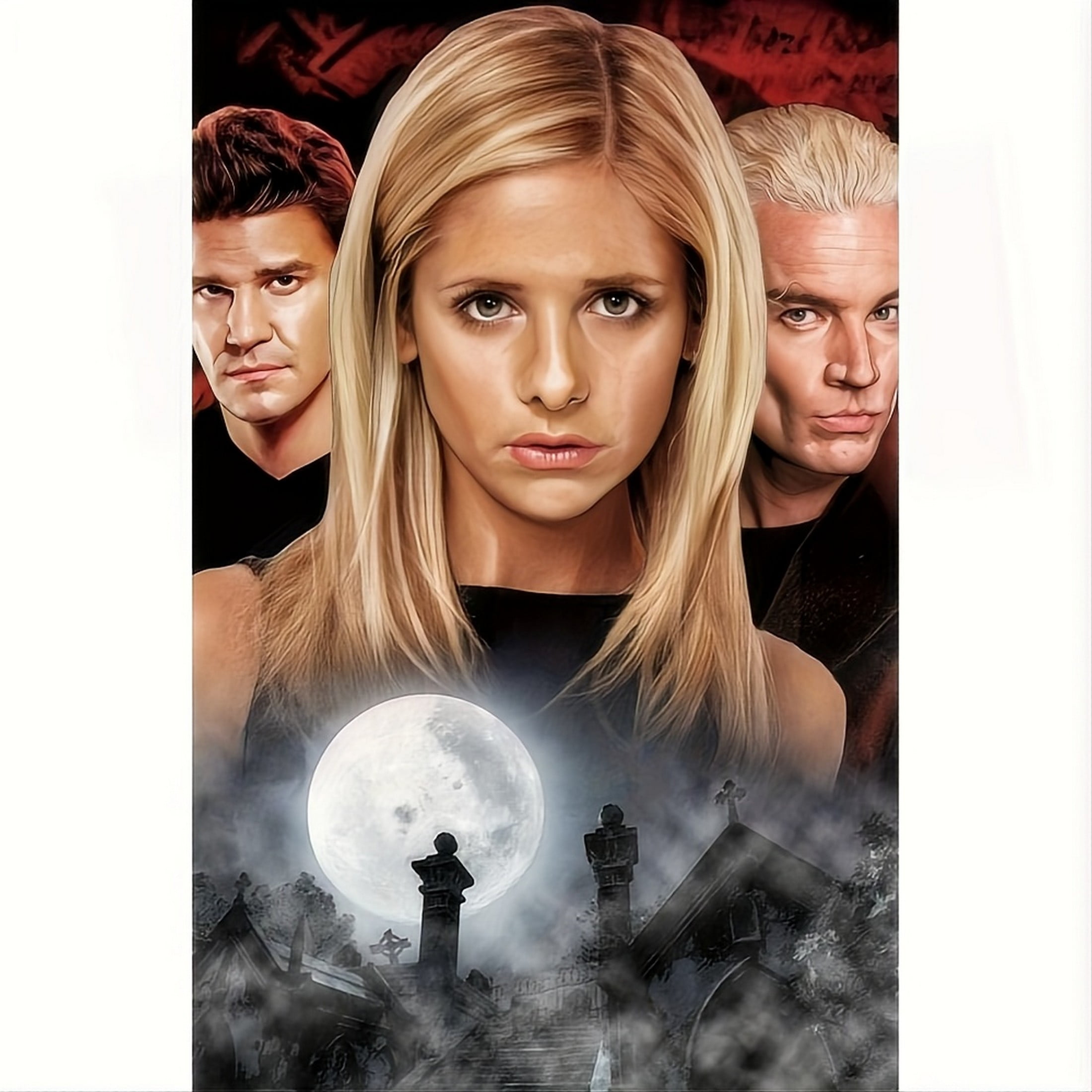 Adult DIY 5D Diamond Painting Kit, Buffy the Vampire Slayer Series Art ...