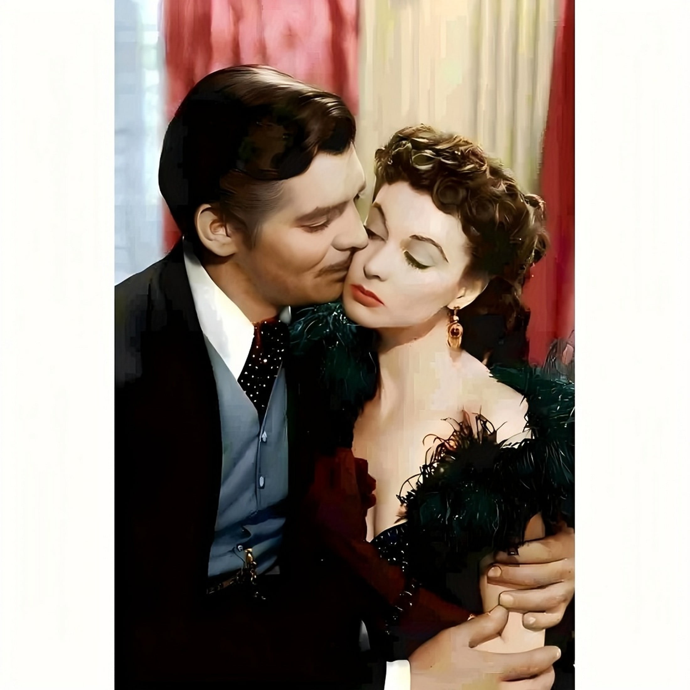 Adult DIY 5D Diamond Painting Kit, Gone with the Wind Series Art Round ...