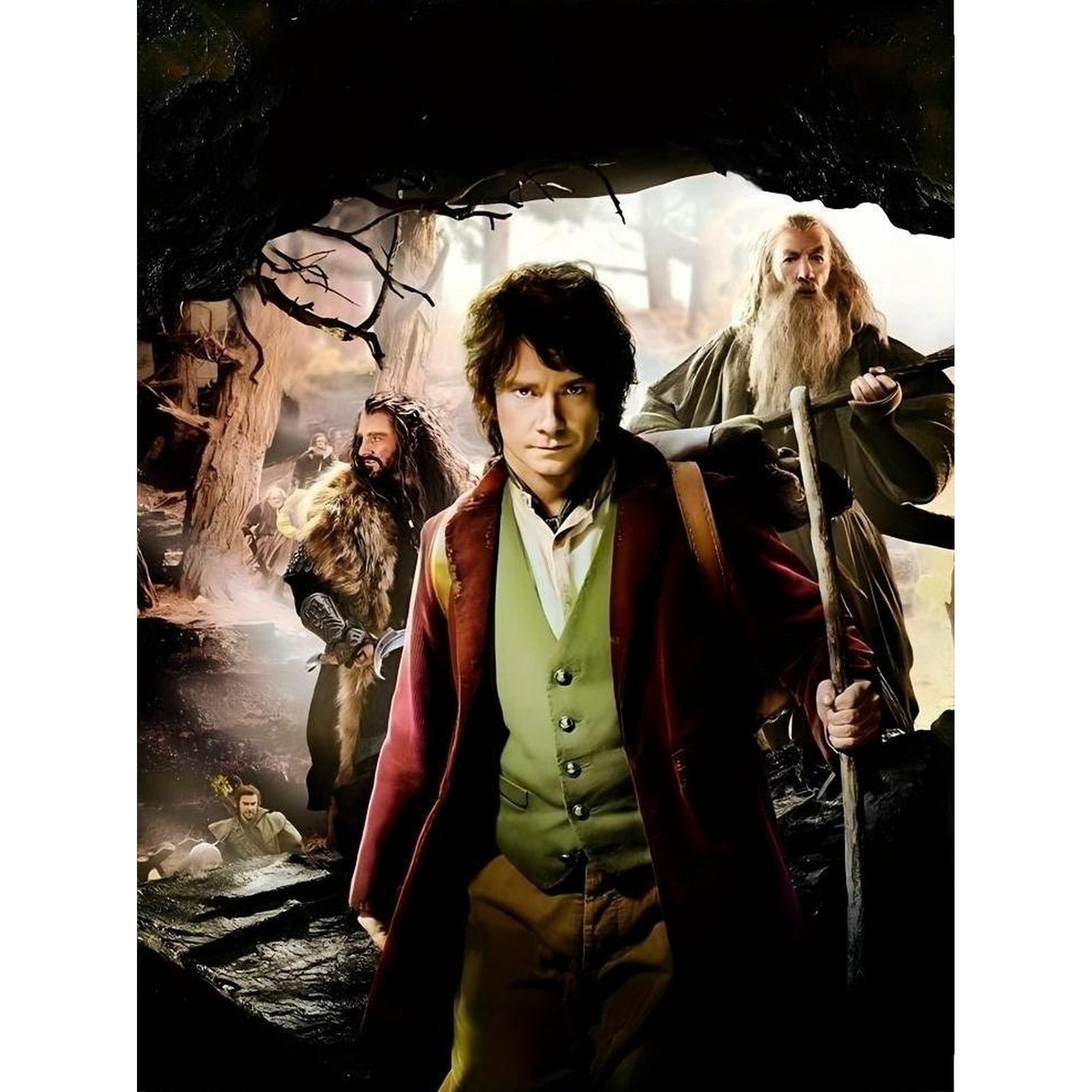 Adult DIY 5D Diamond Painting Kit, Lord of the Rings Series Art Round ...