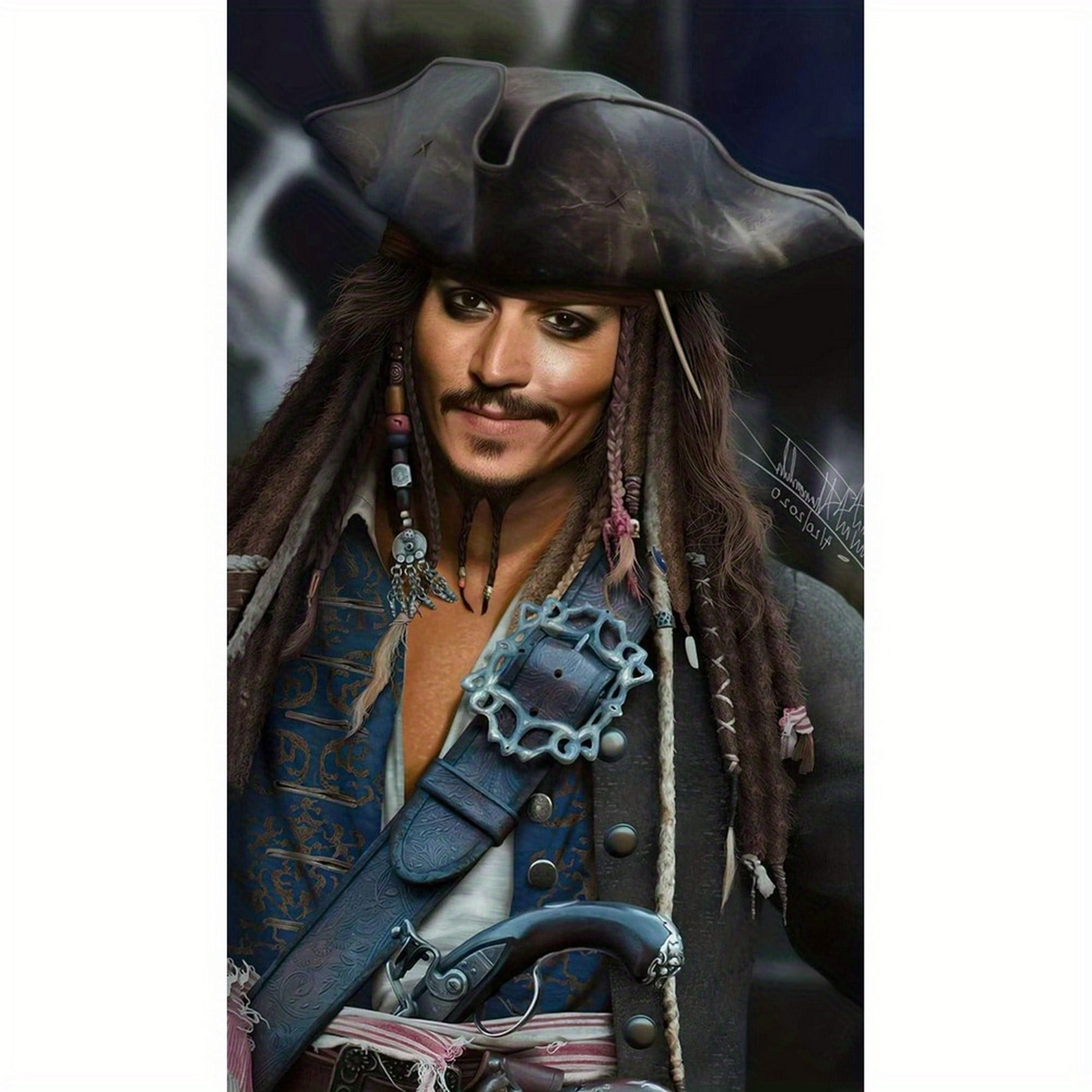 Adult DIY 5D Diamond Painting Kit, Pirates of the Caribbean Series Art ...