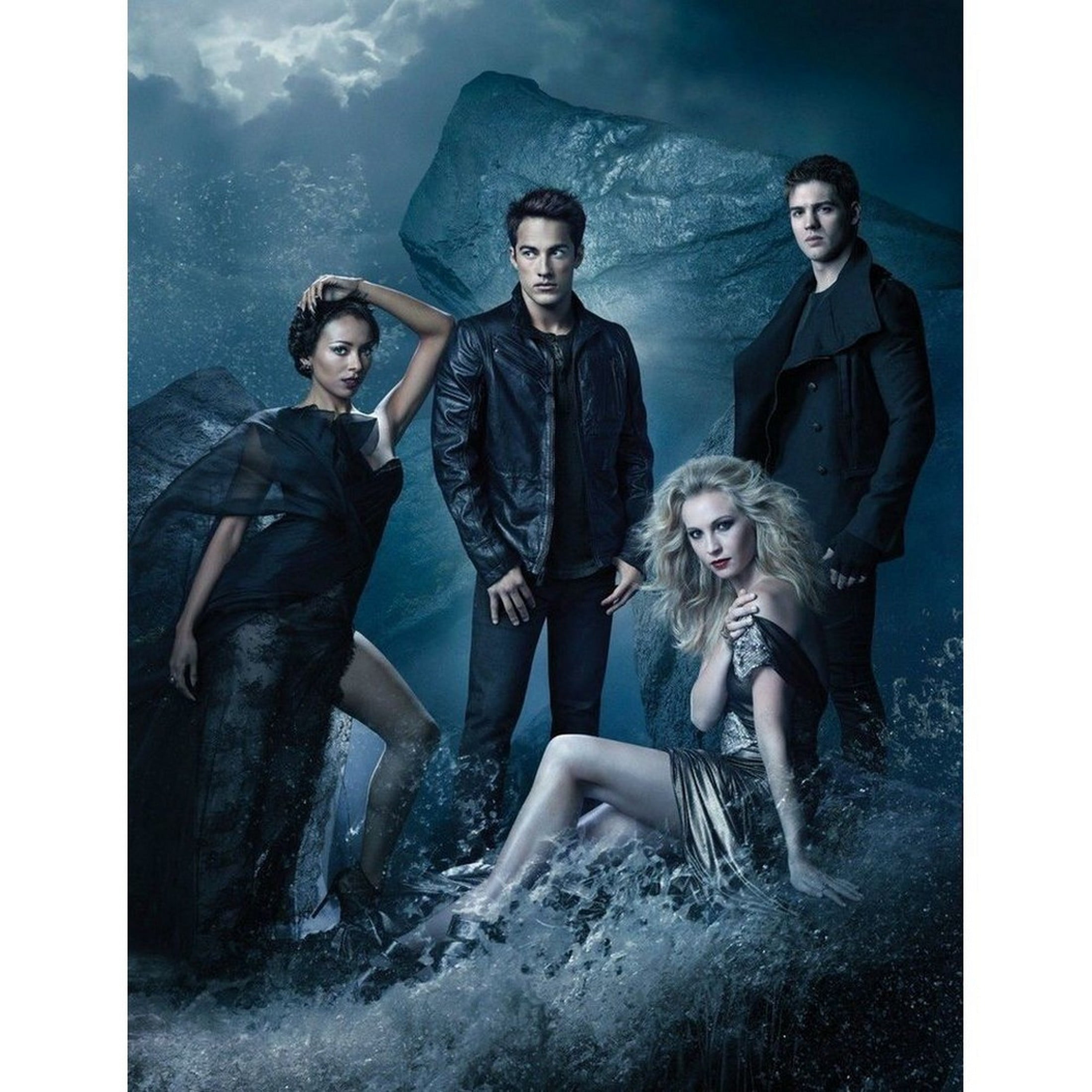 Adult DIY 5D Diamond Painting Kit, Vampire Diaries Series Art Round ...