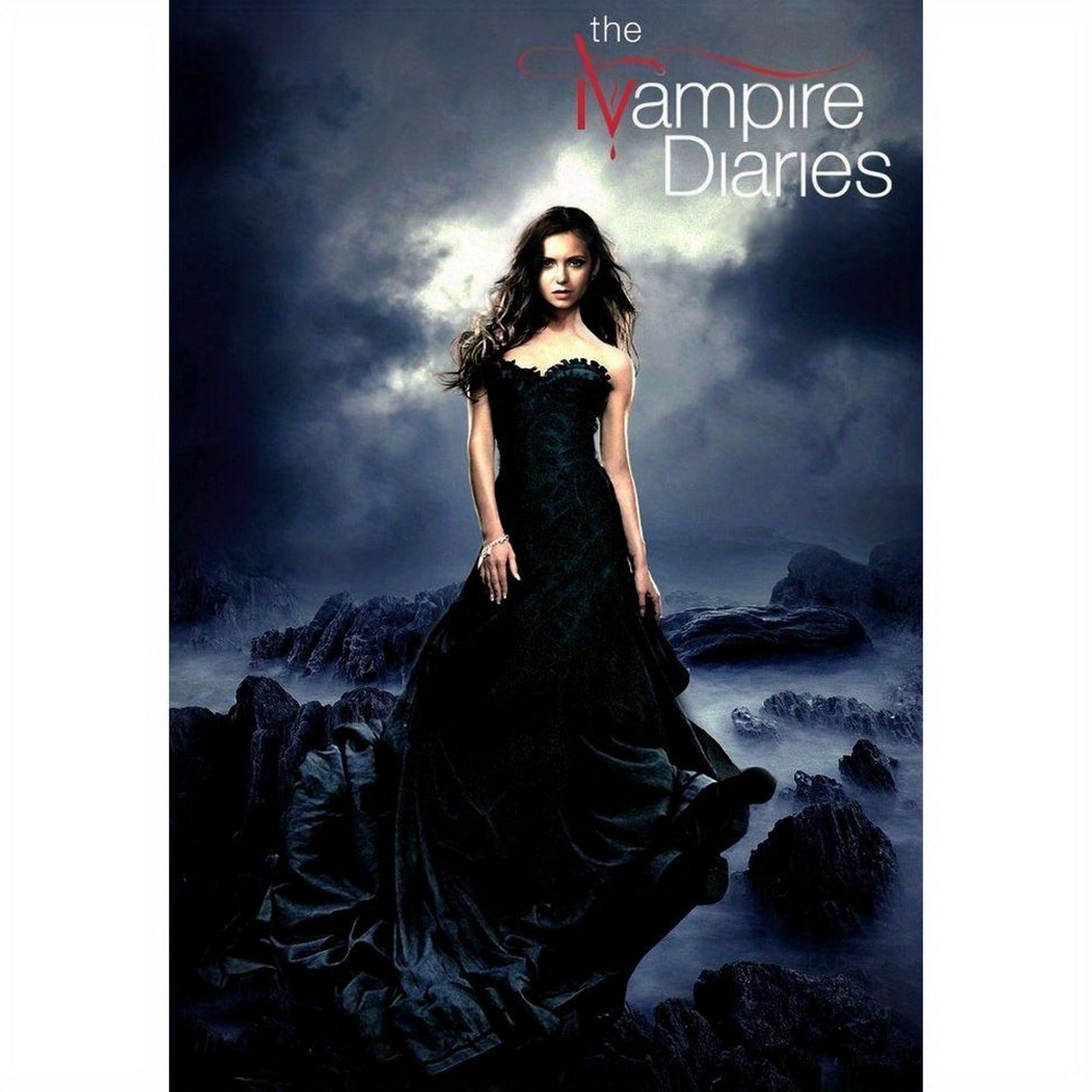 Adult DIY 5D Diamond Painting Kit, Vampire Diaries Series Art Round ...