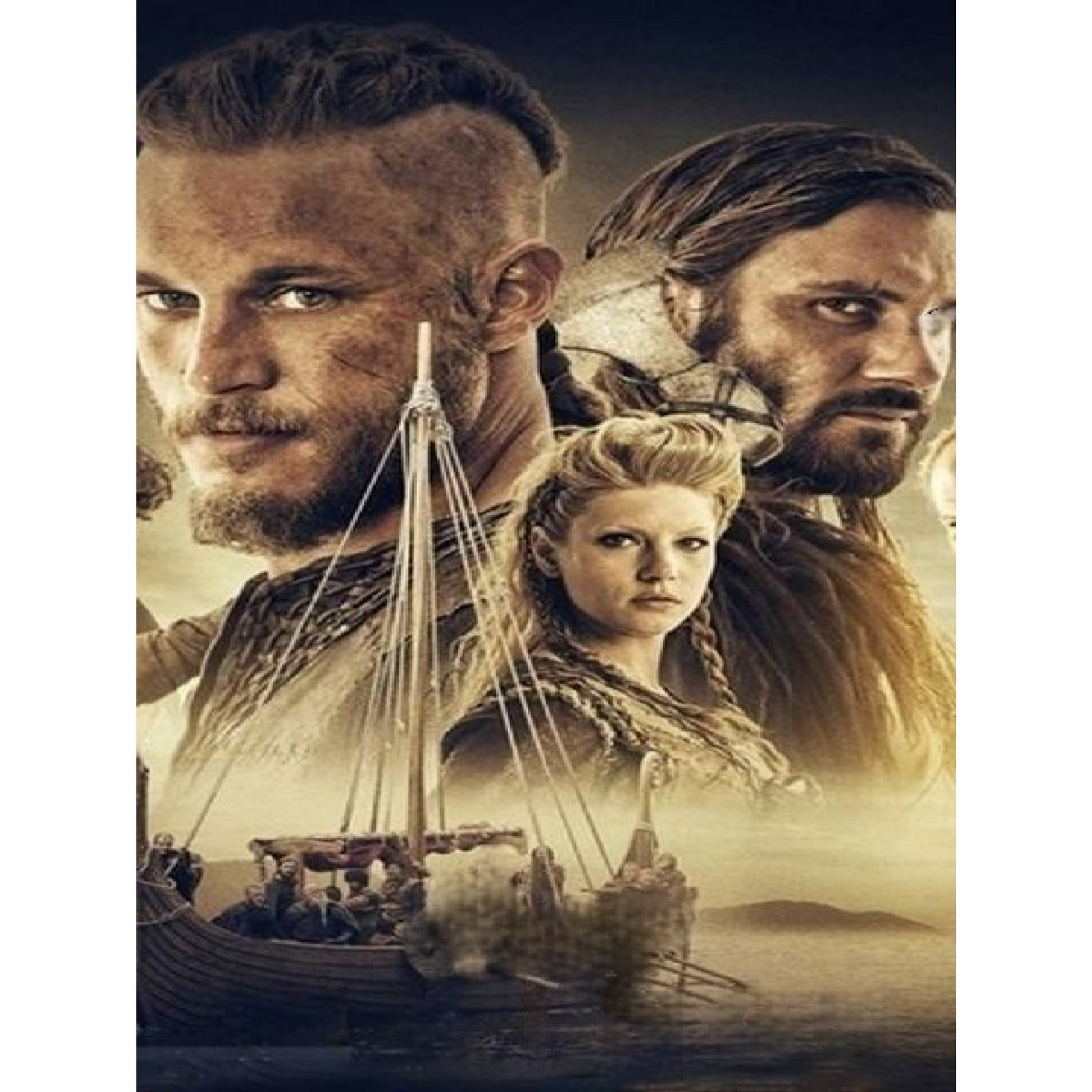 Adult DIY 5D Diamond Painting Kit, Viking Series Art Round Diamond ...