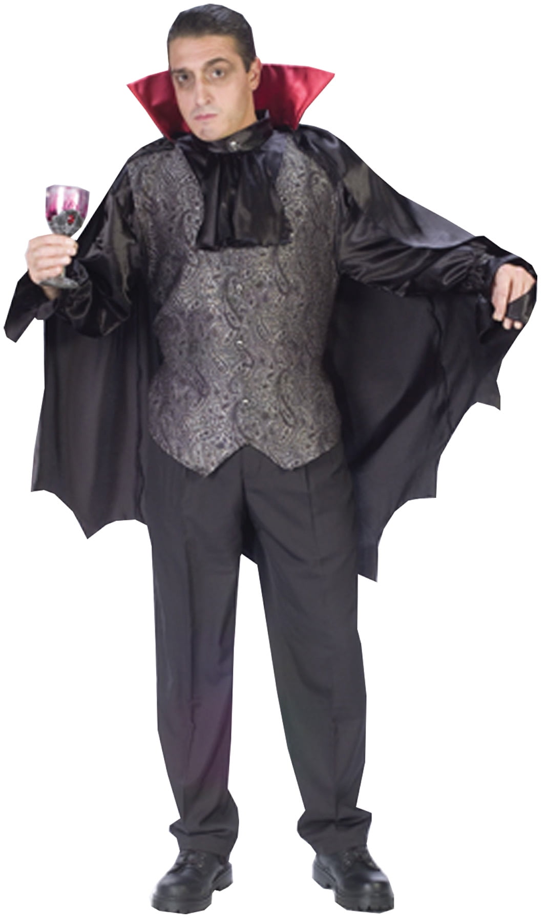 Adult Dapper Dracula Mens Horror Costume Movie Scary Theme Party ...