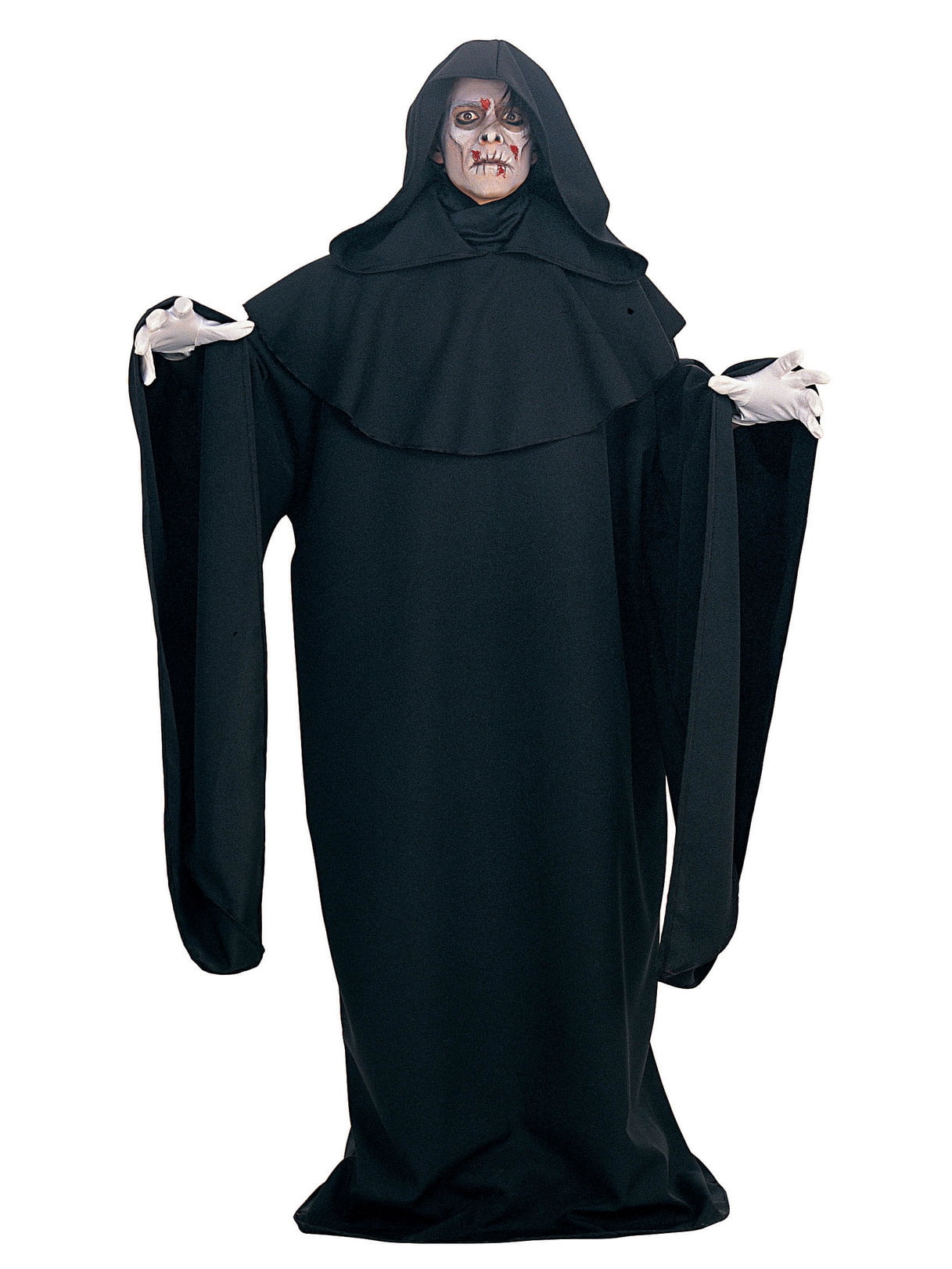Free Shipping! Adult Deluxe Black Full Cut Robe - Walmart.com - Walmart.com