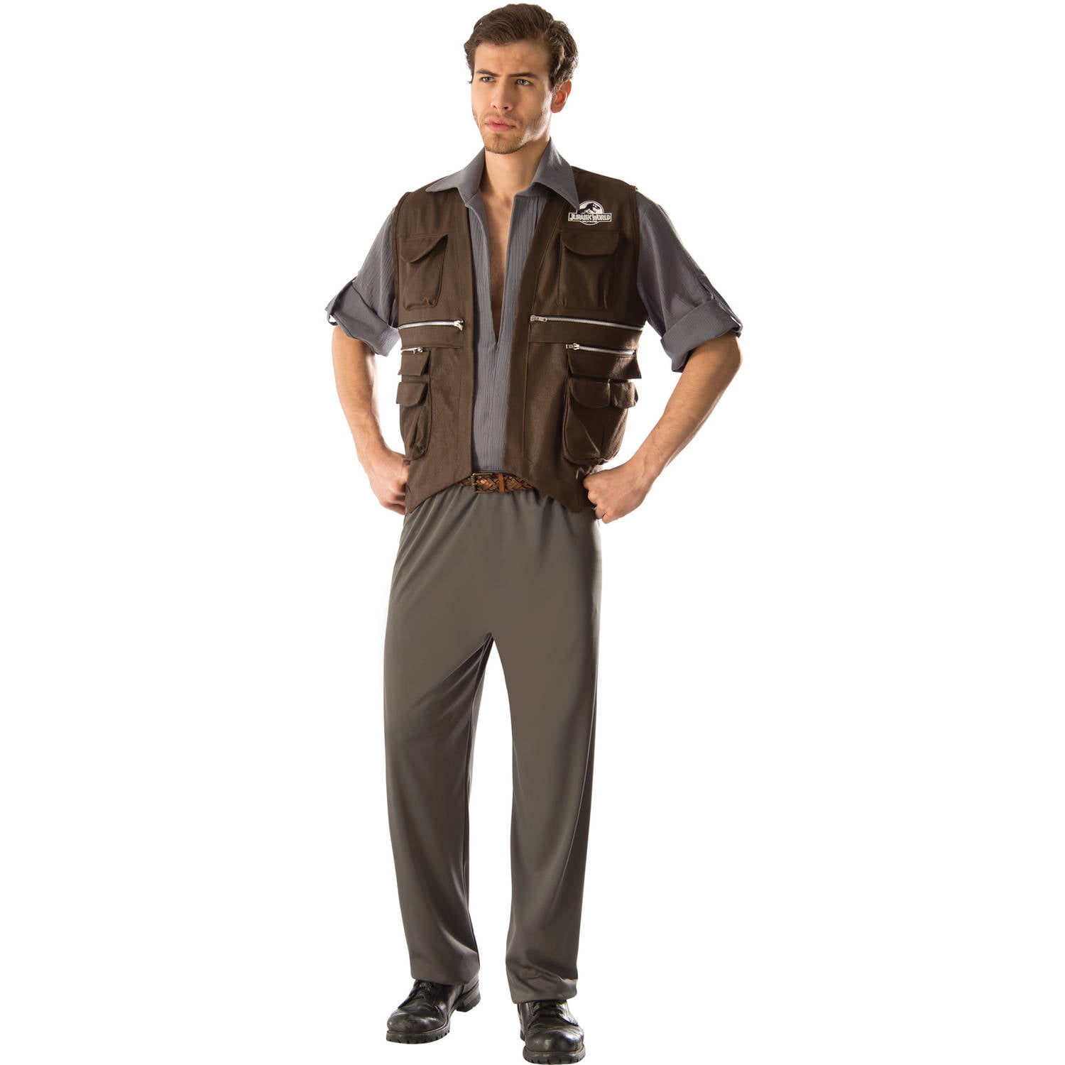 Adult Deluxe Dinosaur Researcher Costume Standard - Walmart.com
