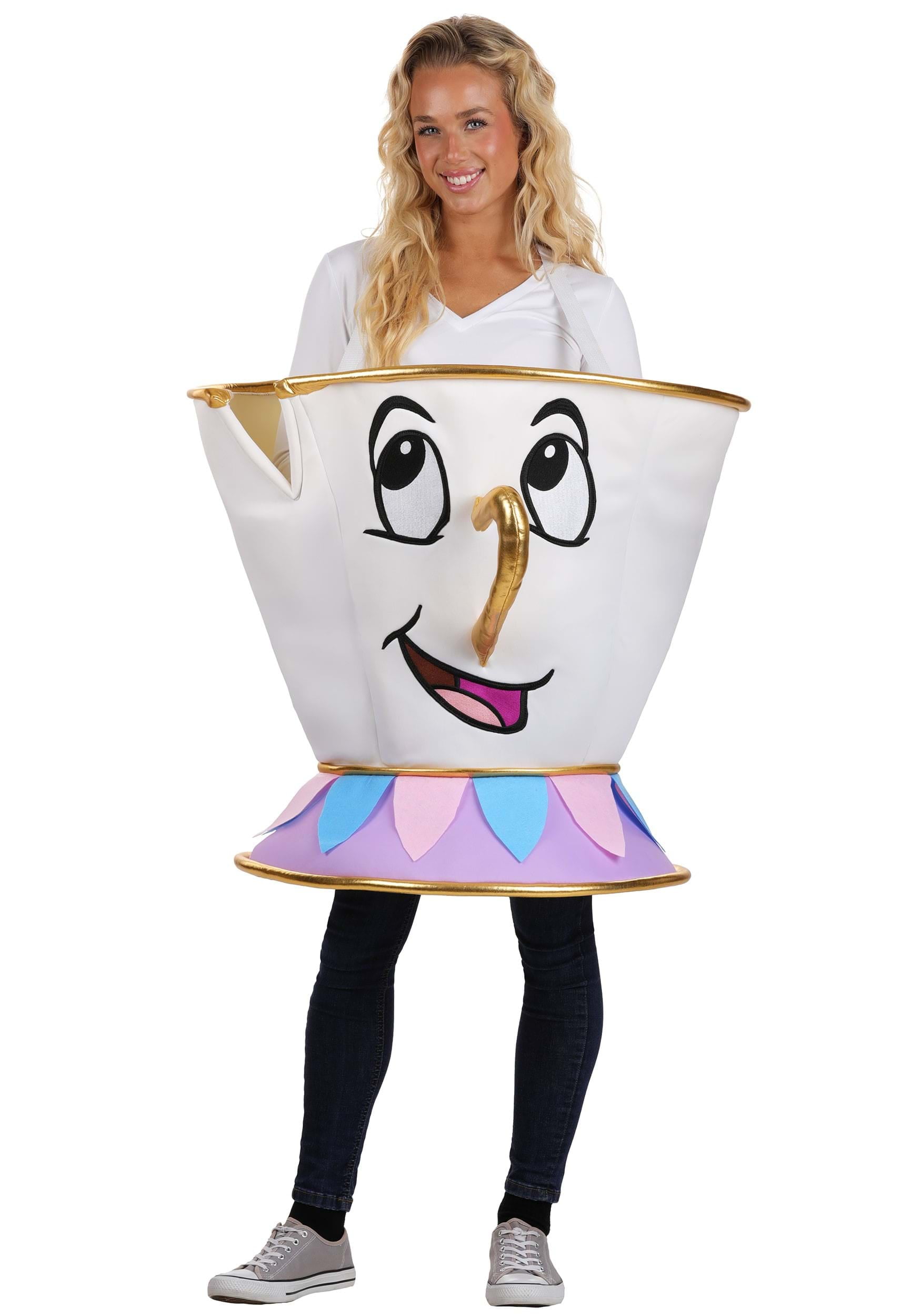 Adult Deluxe Disney Beauty and the Beast Chip Costume - Walmart.com