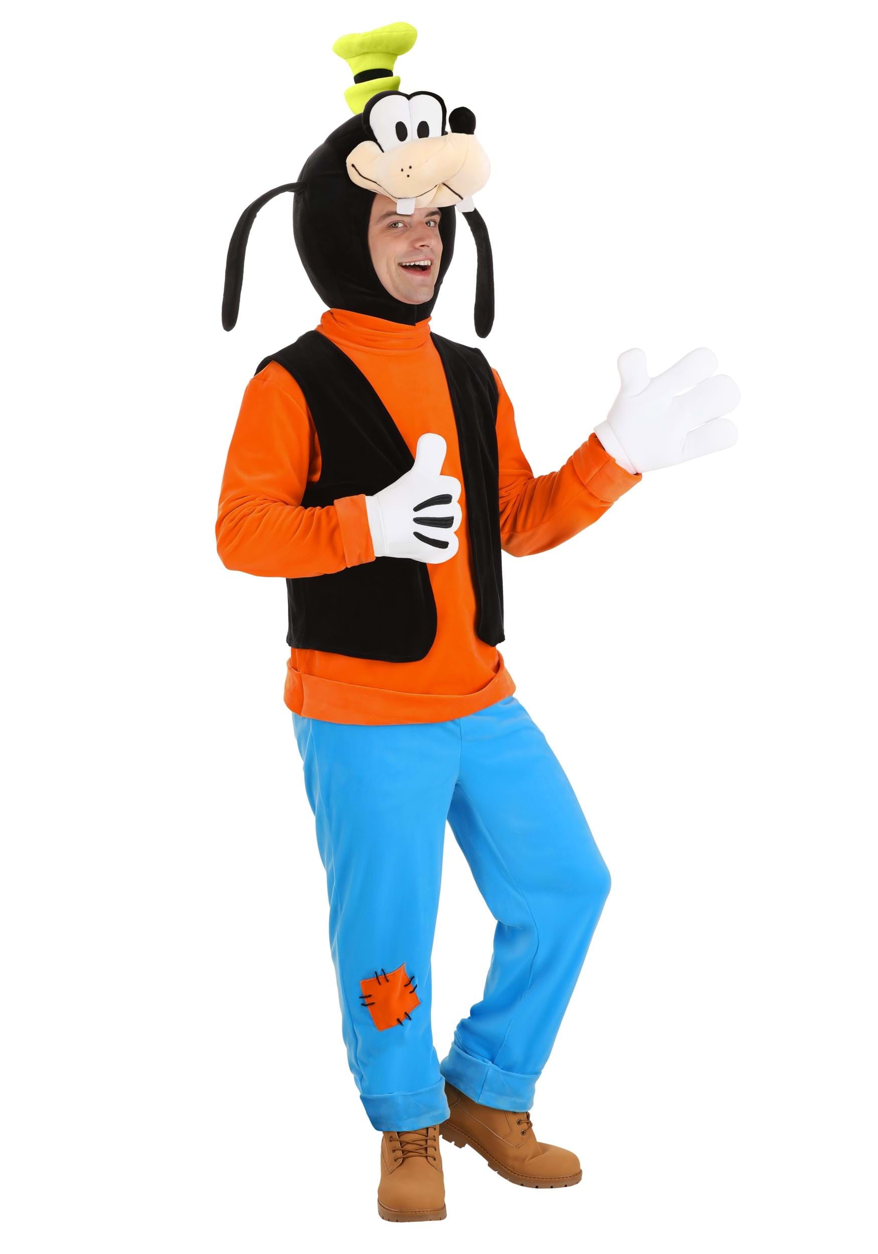 Adult Deluxe Goofy Costume - Walmart.com
