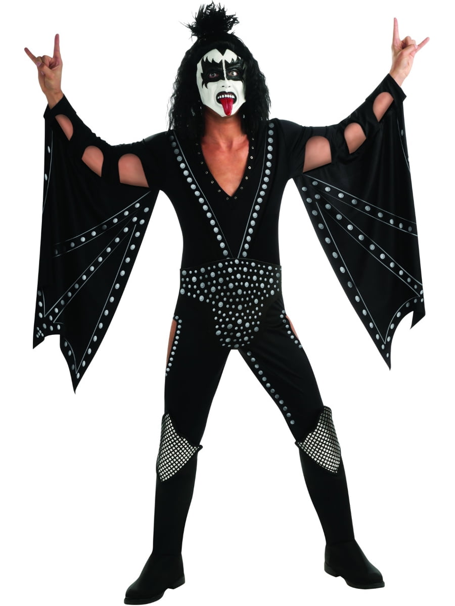 Adult Deluxe Kiss The Demon Gene Simmons Medium Costume - Walmart.com