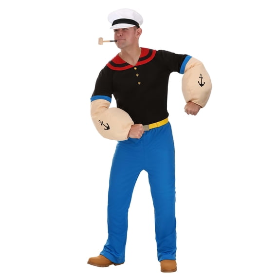 Adult Deluxe Popeye Costume - Walmart.com