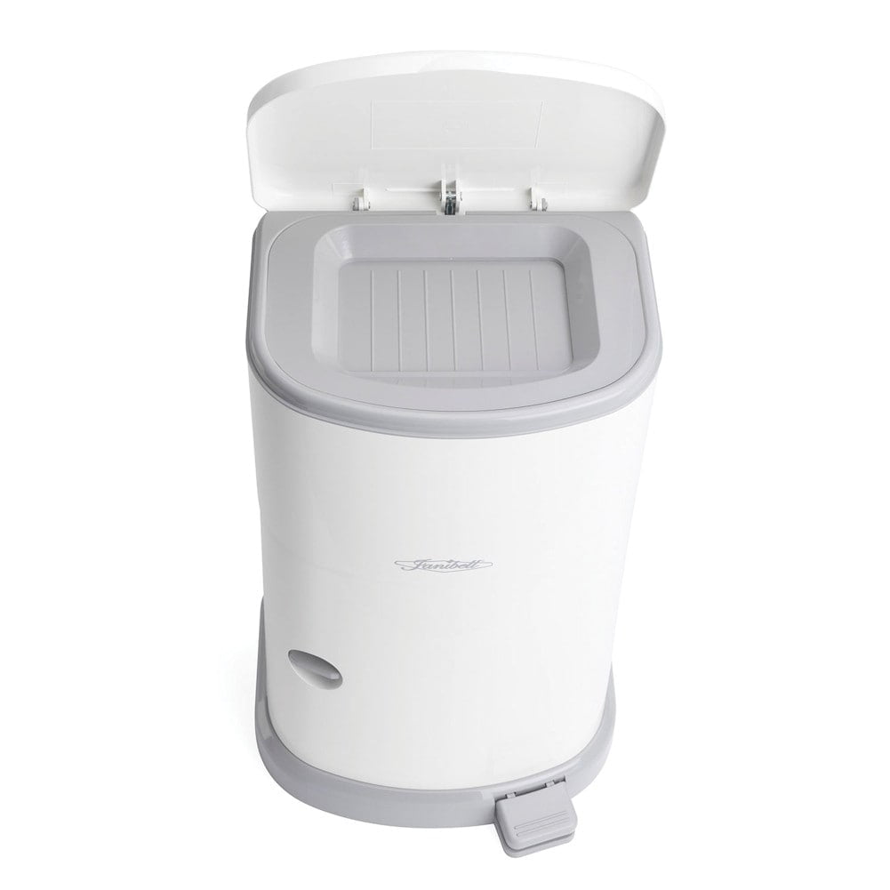 Akord Slim 7 Gallon Capacity Adult Diaper Disposal Container with Hands ...