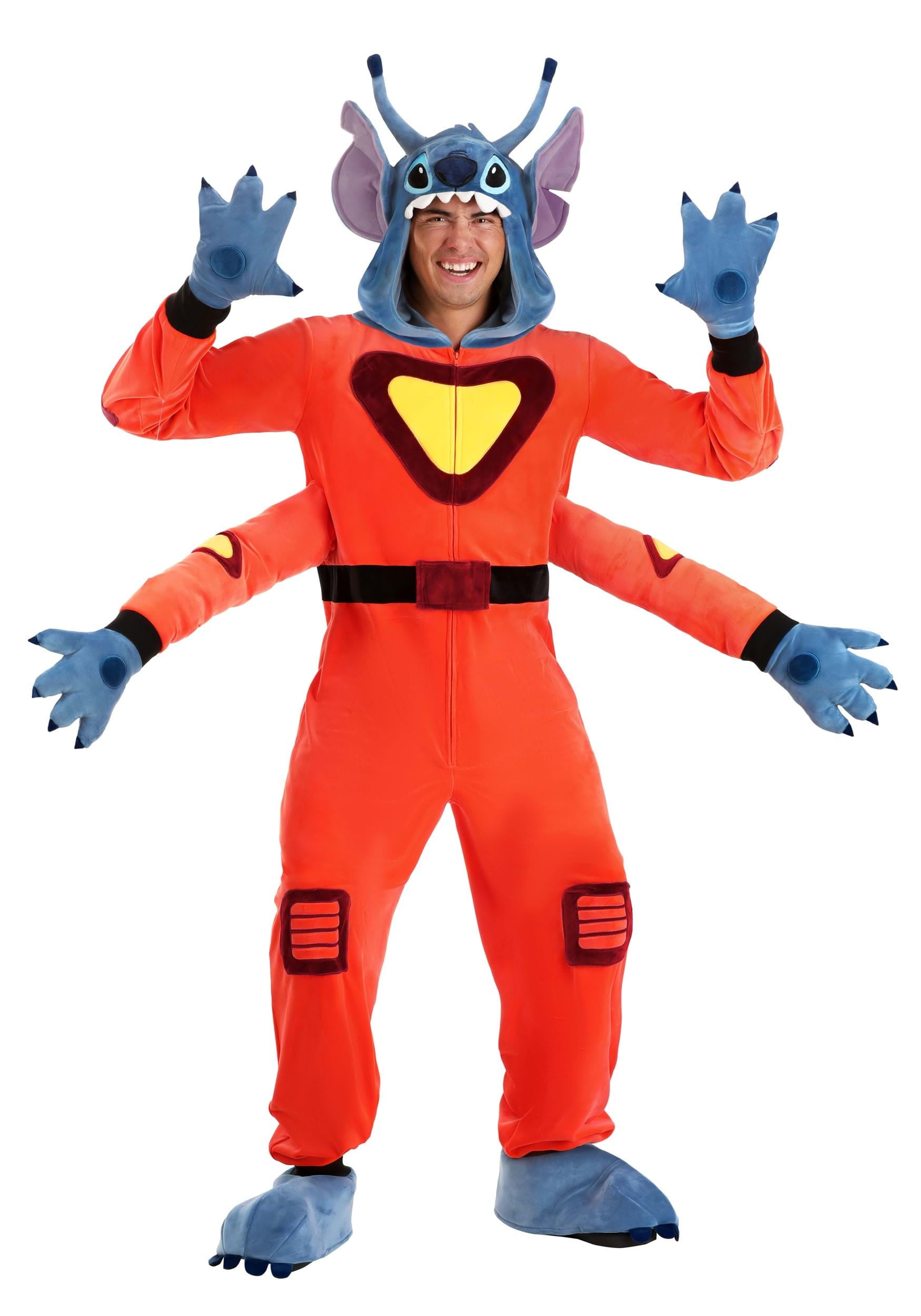 Adult Disney Lilo & Stitch Alien Stitch Costume - Walmart.com