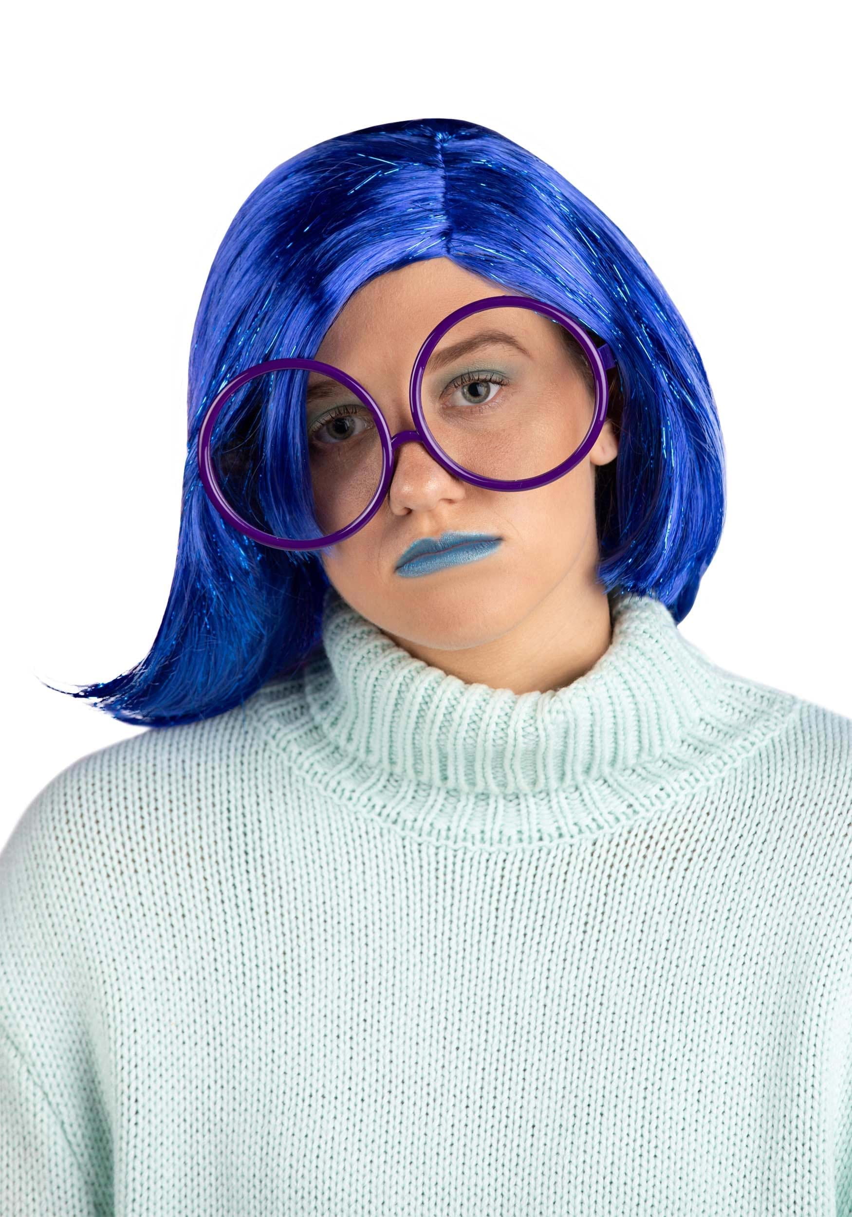 Adult Disney Pixar Inside Out Sadness Costume Kit - Walmart.com