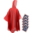 Adult Disposable Rain Ponchos (5 Pack) - Walmart.com