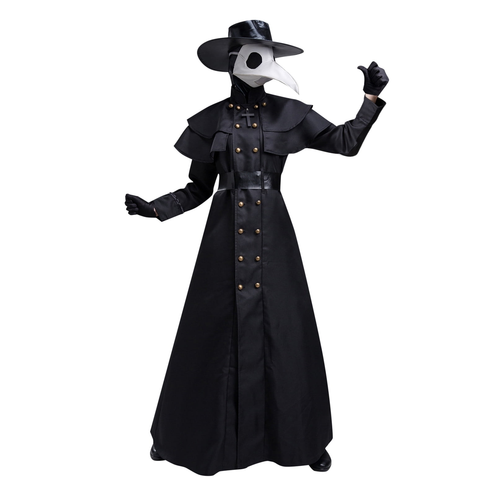 Adult Doctor Crow Set Outfit HIBANIL - Walmart.com