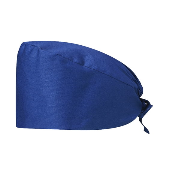 Adult Doctor Nurse Hat Plain Color Scrub Hat with Sweatbands Elastic ...