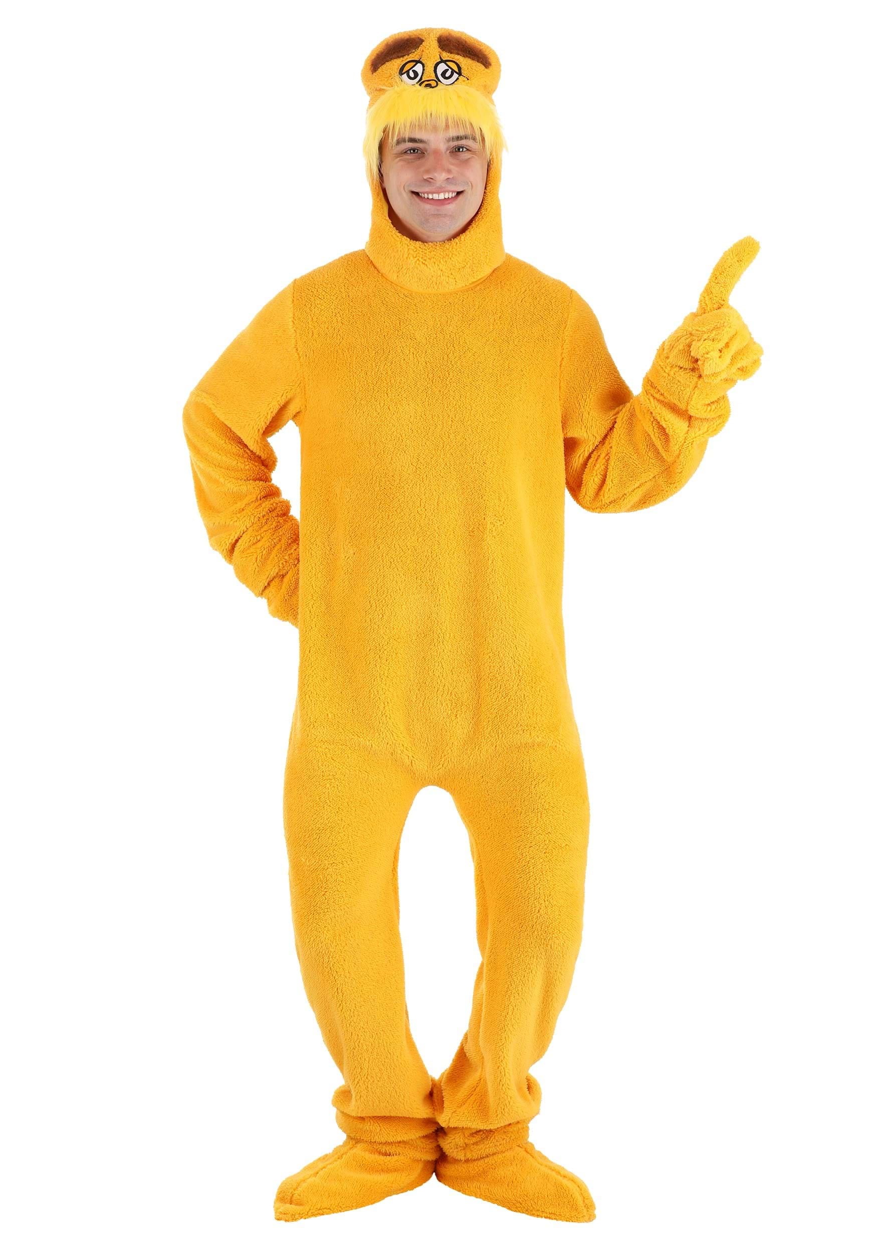 Adult Dr. Seuss The Lorax Costume - Walmart.com