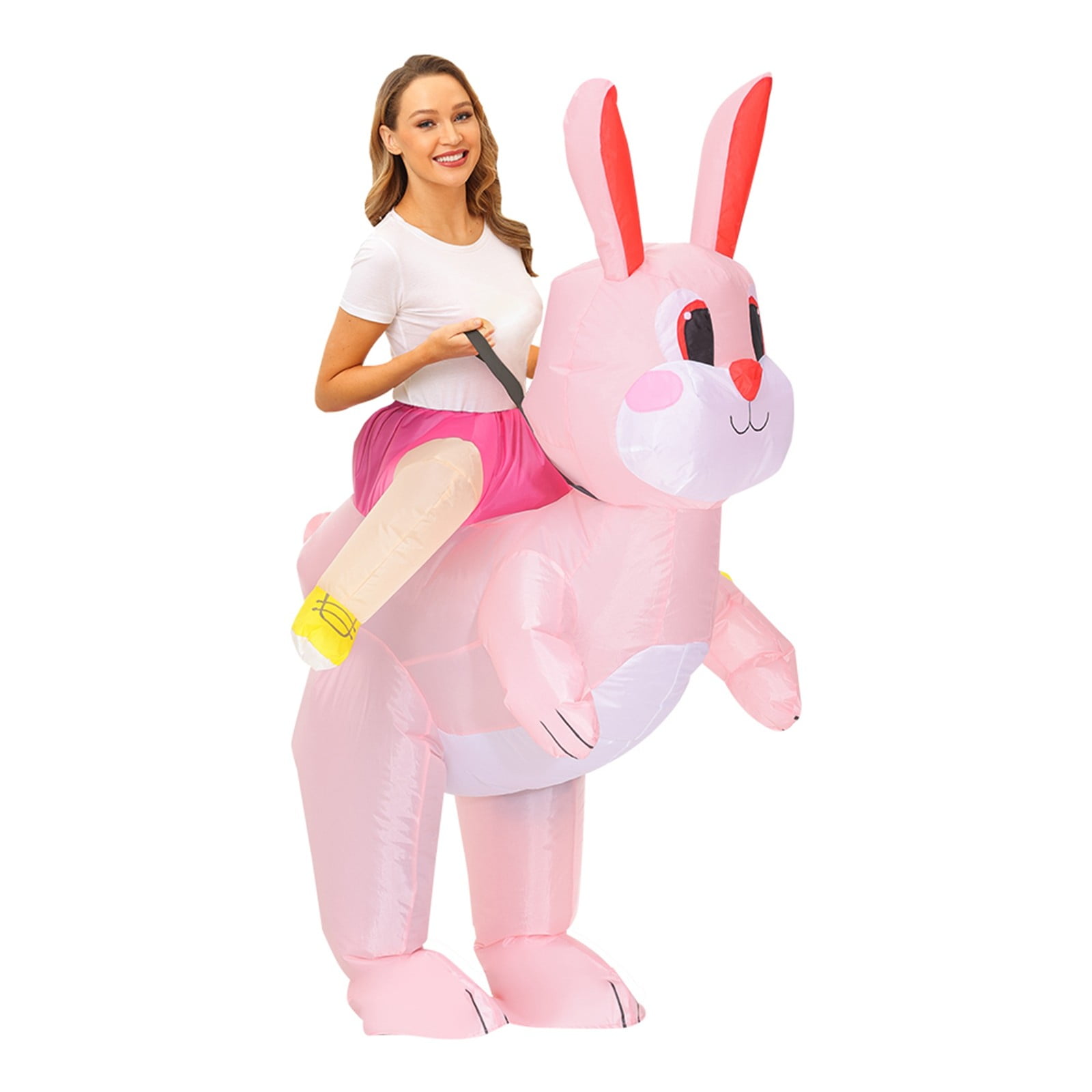 Adult Easter Bunny Inflatable Performance Funny Stage Performance ...