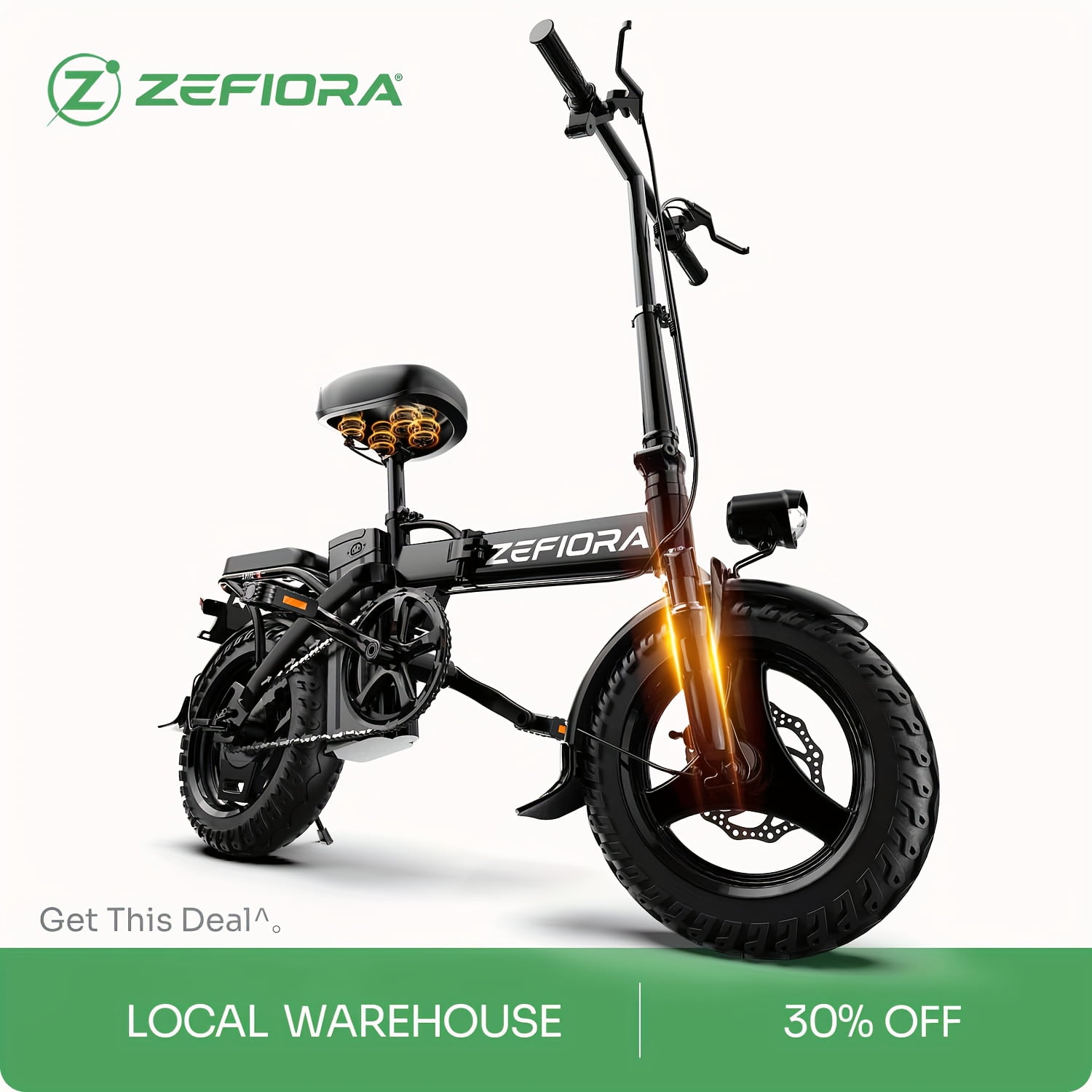 Adult Electric Bicycle, 740W Lightweight Foldable Electric Bike, Top Speed 20 MPH, 45mile Long ...
