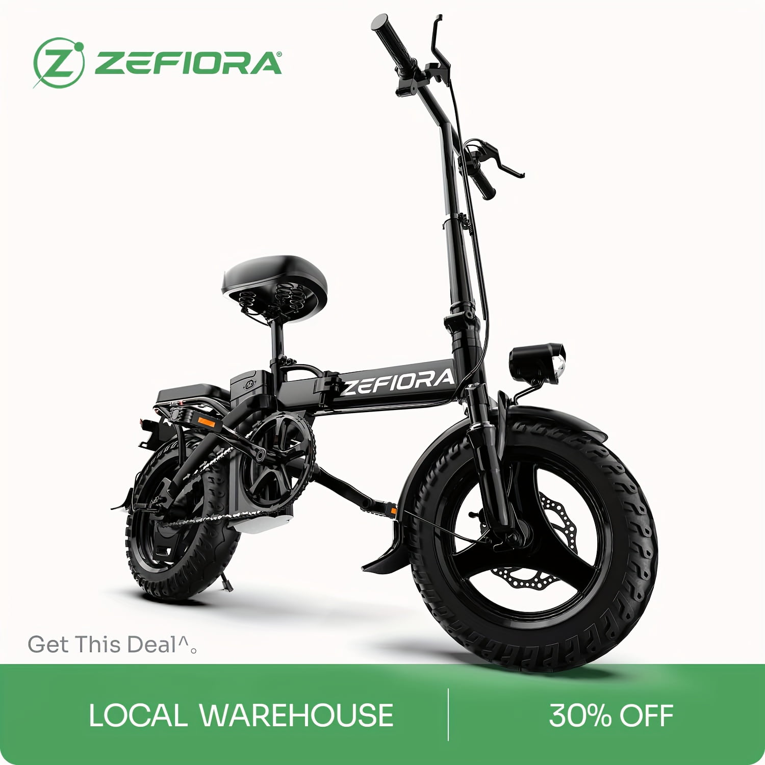 Adult Electric Bicycle, 740W Lightweight Foldable Electric Bike, Top ...
