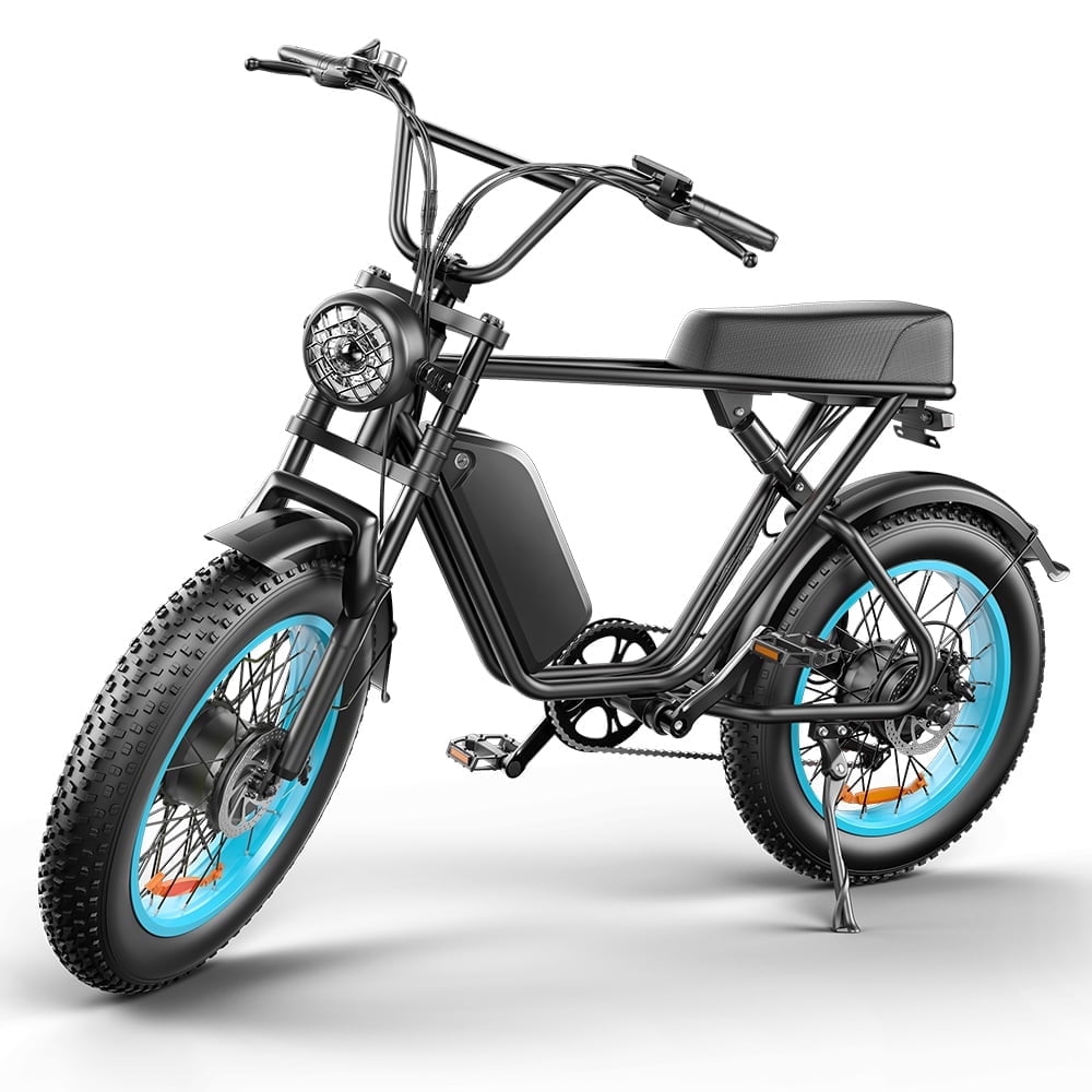 YRSG 48V 1000W Mountain Off-Road Electric Bicycle For Men Women 20''*4. ...