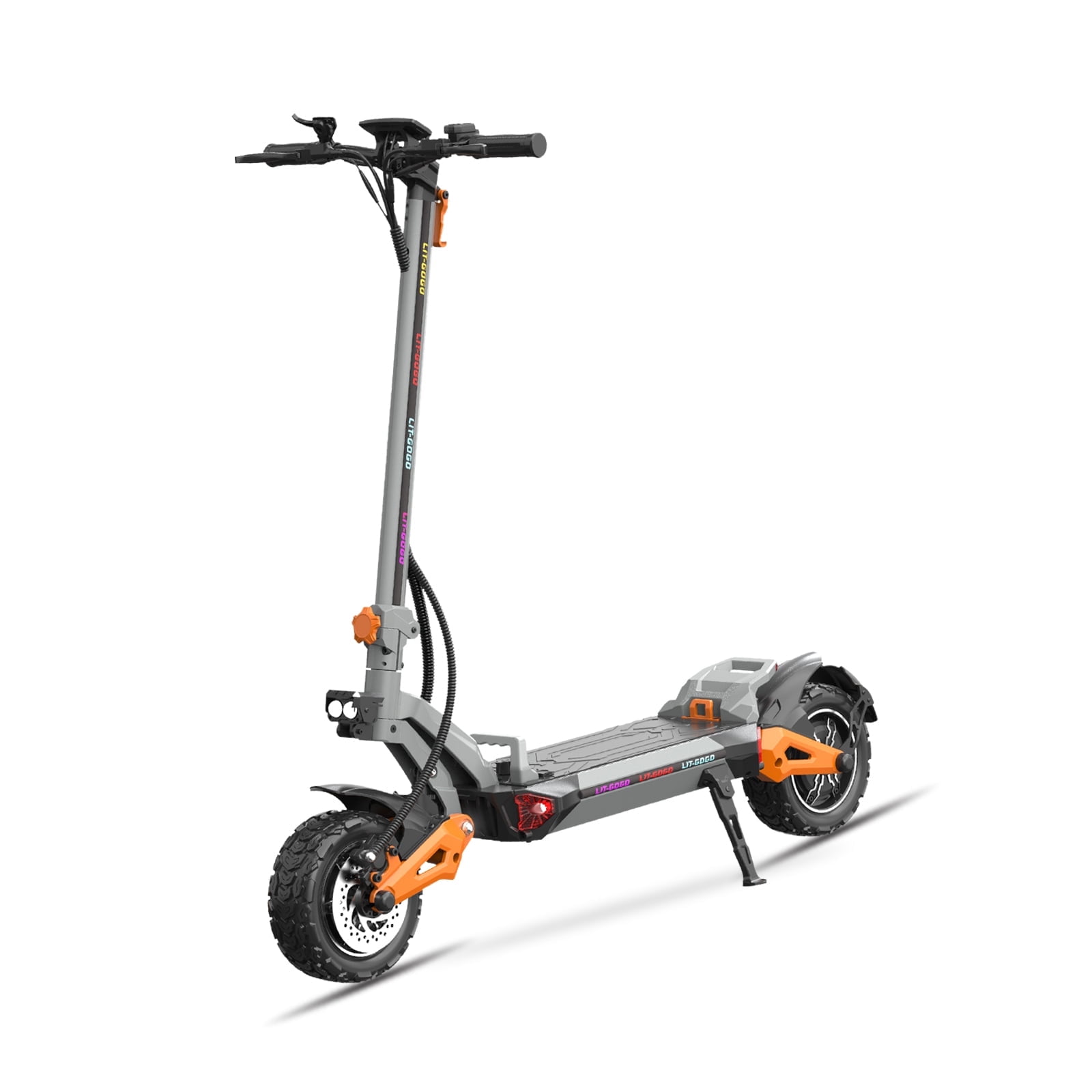 Adult Electric Scooter, 11'' Wide Tire, Max 43 mile Range & 46Mph,1500W ...