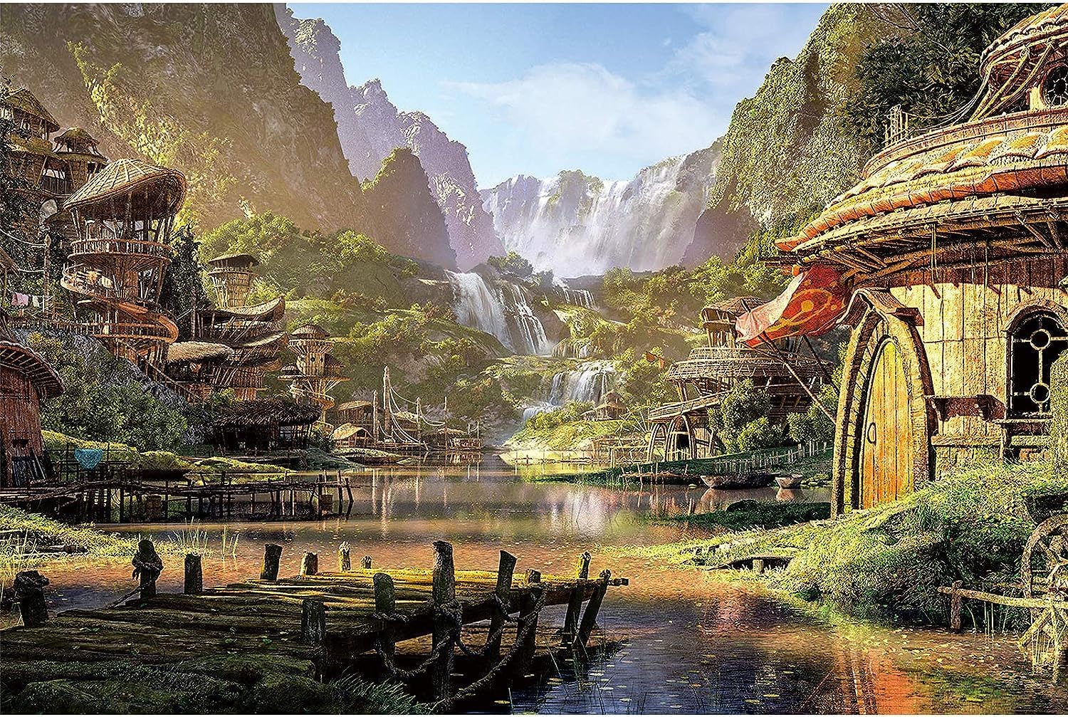 Adult Entertainment Game Jigsaw Puzzle 1000 Pieces Landscape Holiday ...