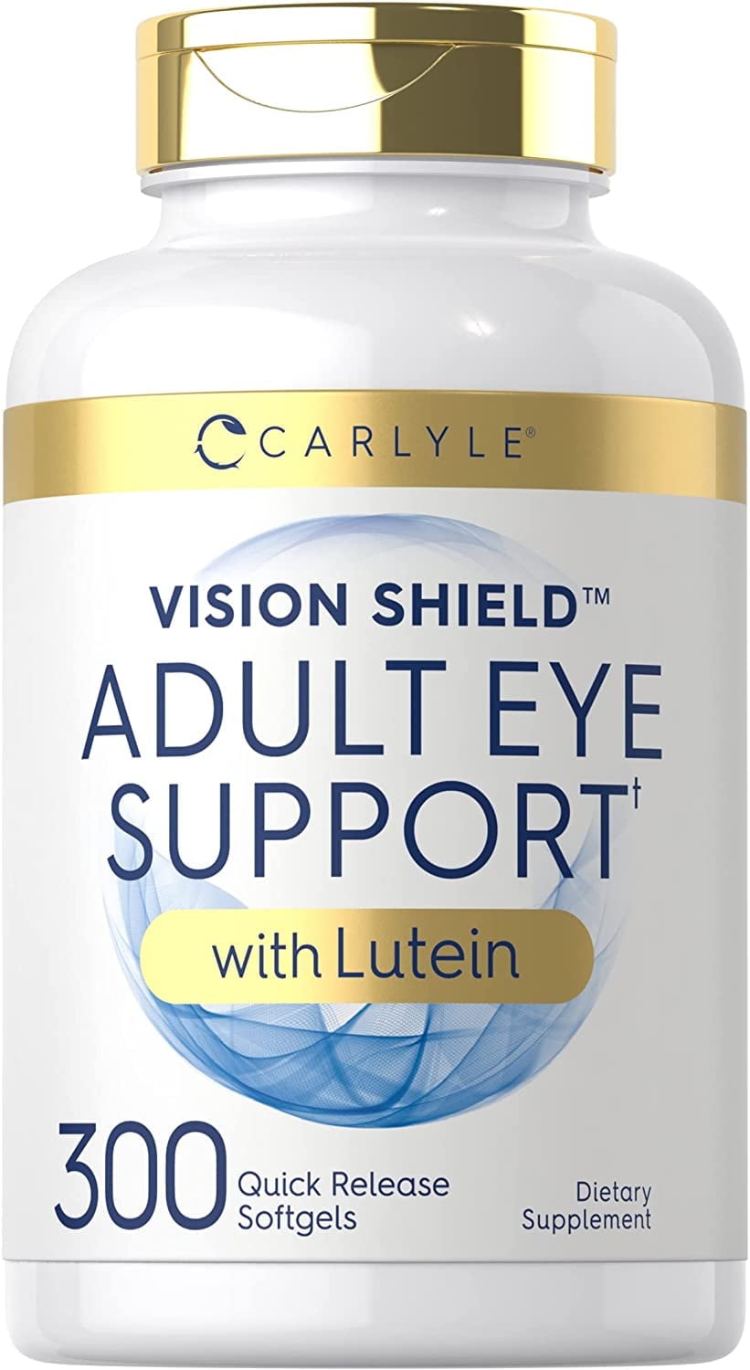 Carlyle Adult Eye Support with Lutein, Zeaxanthin, Bilberry & Blueberry ...