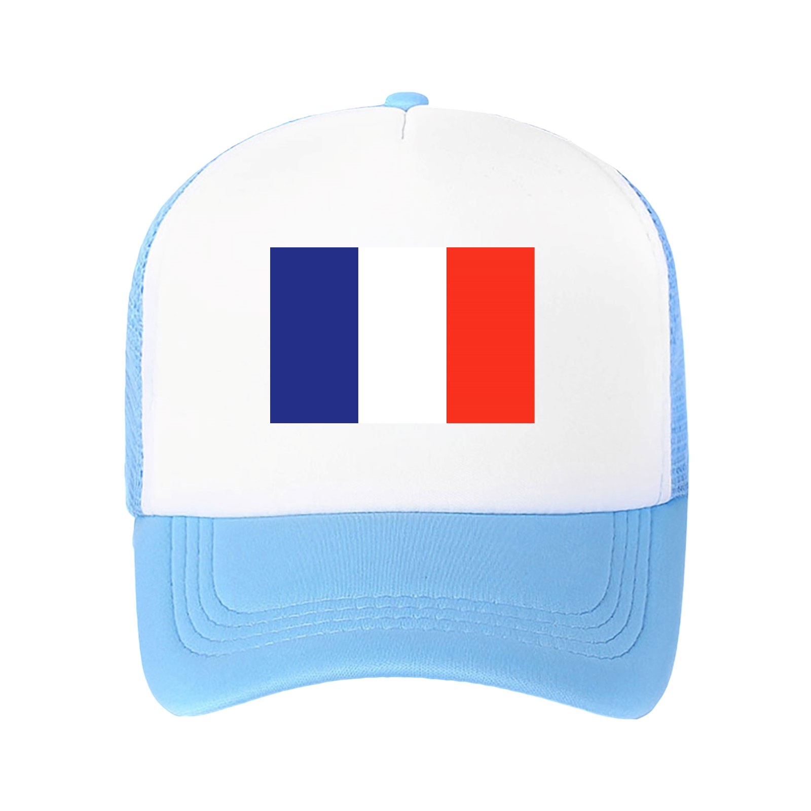Adult Fashion Flag Print Sponge Mesh Cap Baseball Cap Truck Cap ...