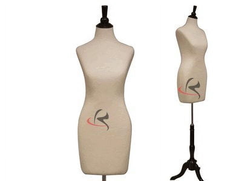 Adult Female Dress Form Mannequin Torso Body Form with Rectangular ...