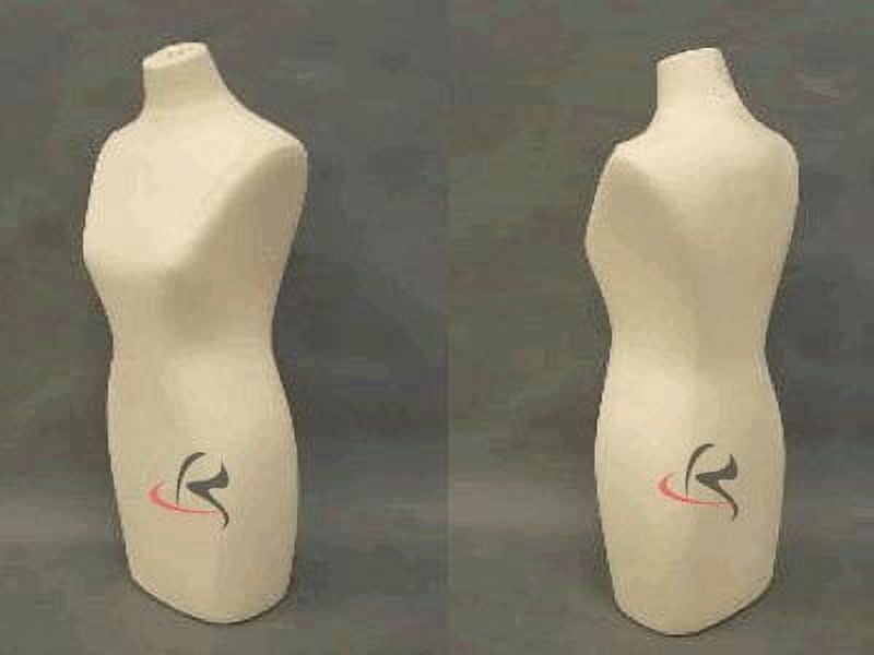 Adult Female Dress Form Mannequin Torso Body Form with Rectangular ...