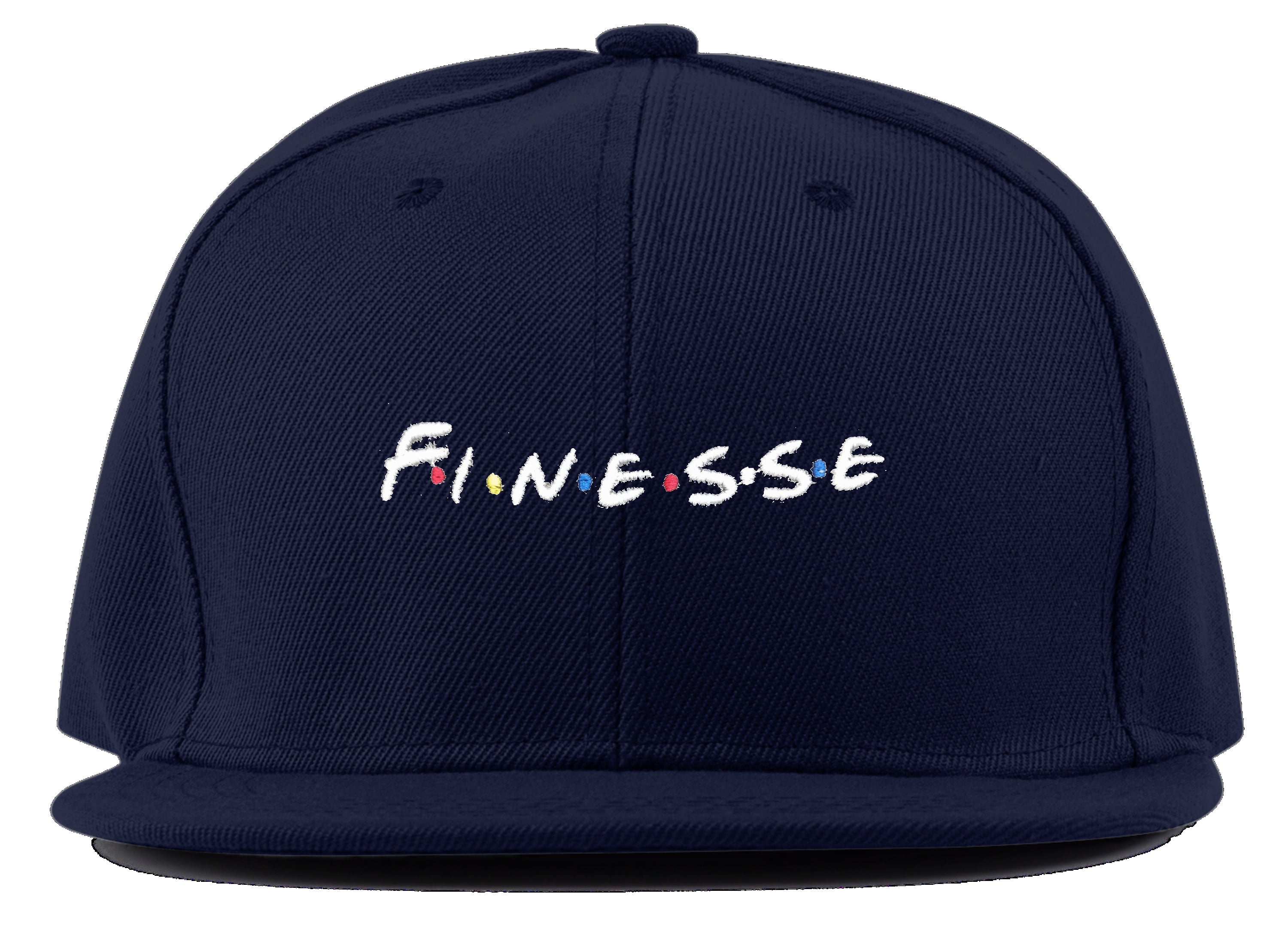 Adult Finesse Flat Bill Snapback Cap - Walmart.com