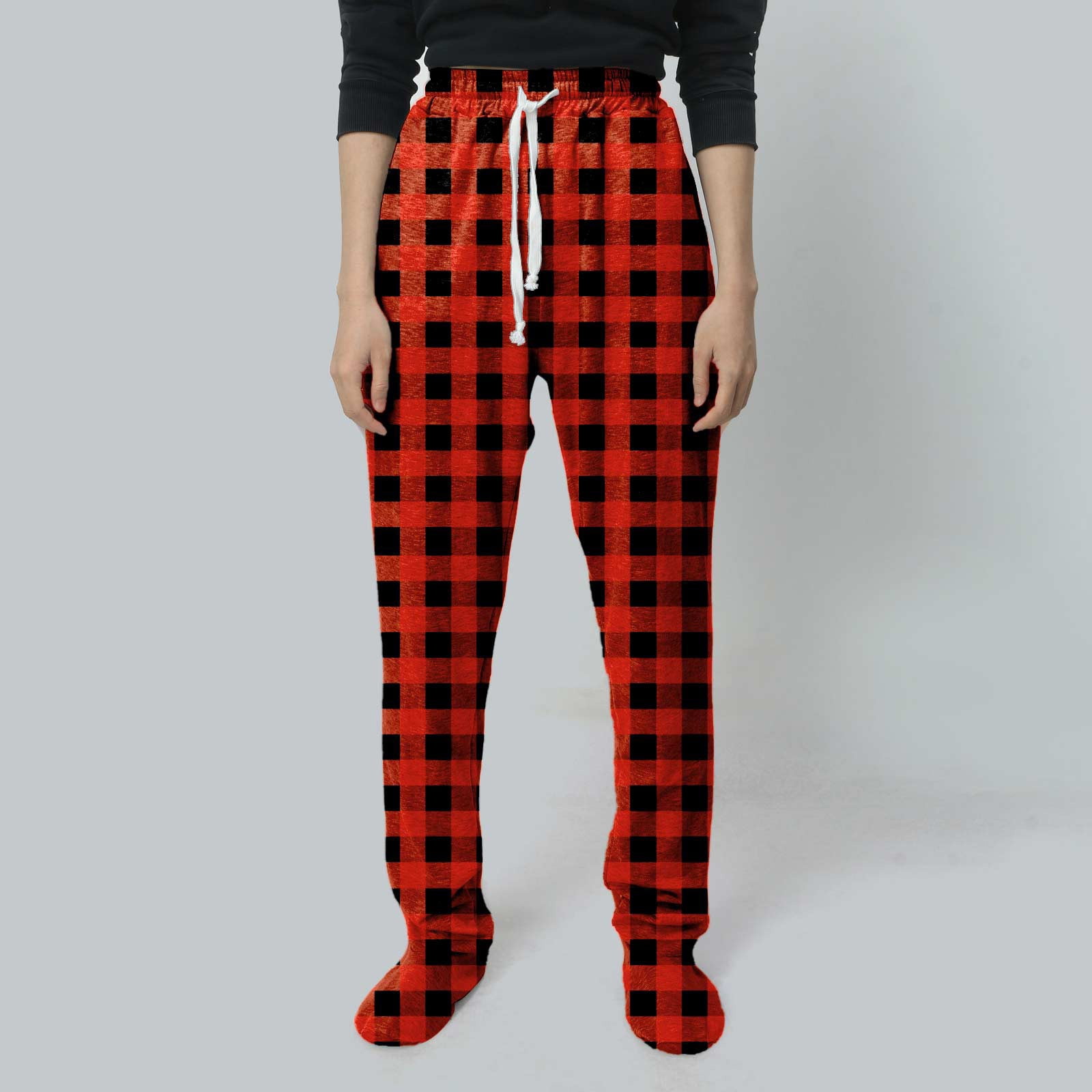 Adult Footed Sweatpants,Extremely Soft and Warm Footing Pajama Pants ...
