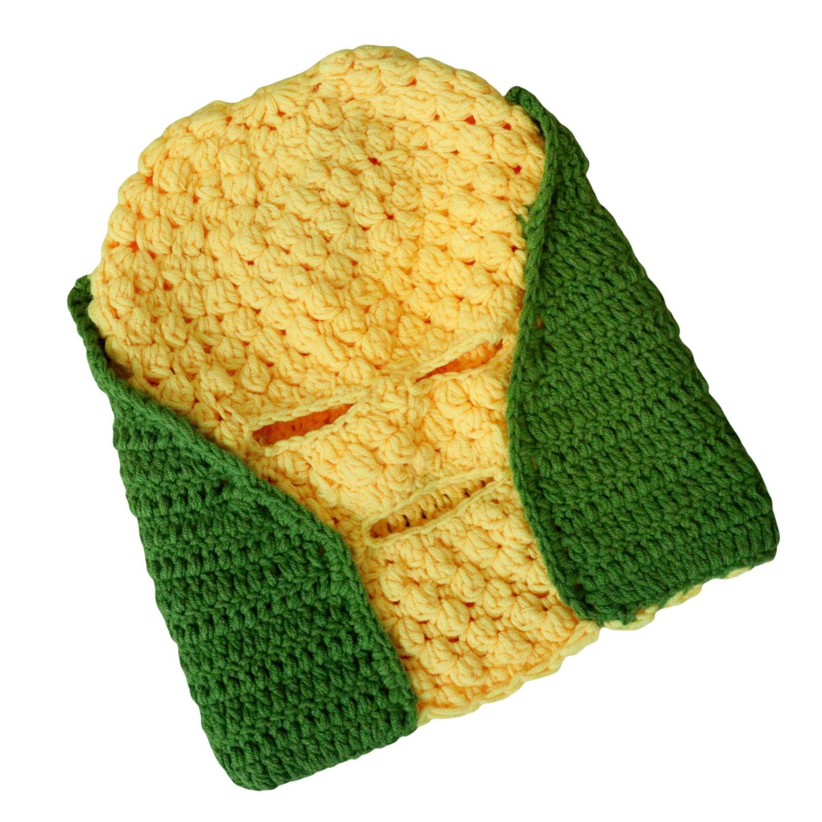 Adult Fun Knitted Neckcover Hat Novelty Corn Caps Halloween Dressingup ...