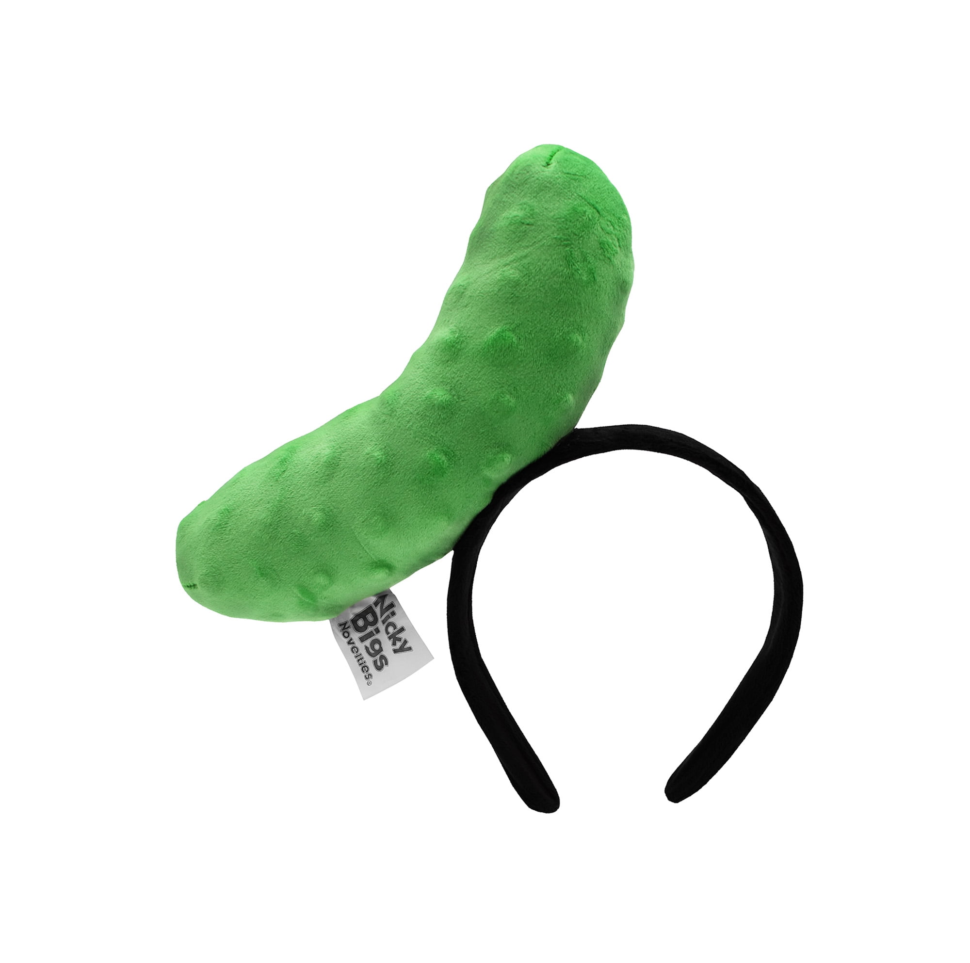 Adult Fun Mini Pickle Hat Cucumber Headband Novelty Food Hat Vendor ...