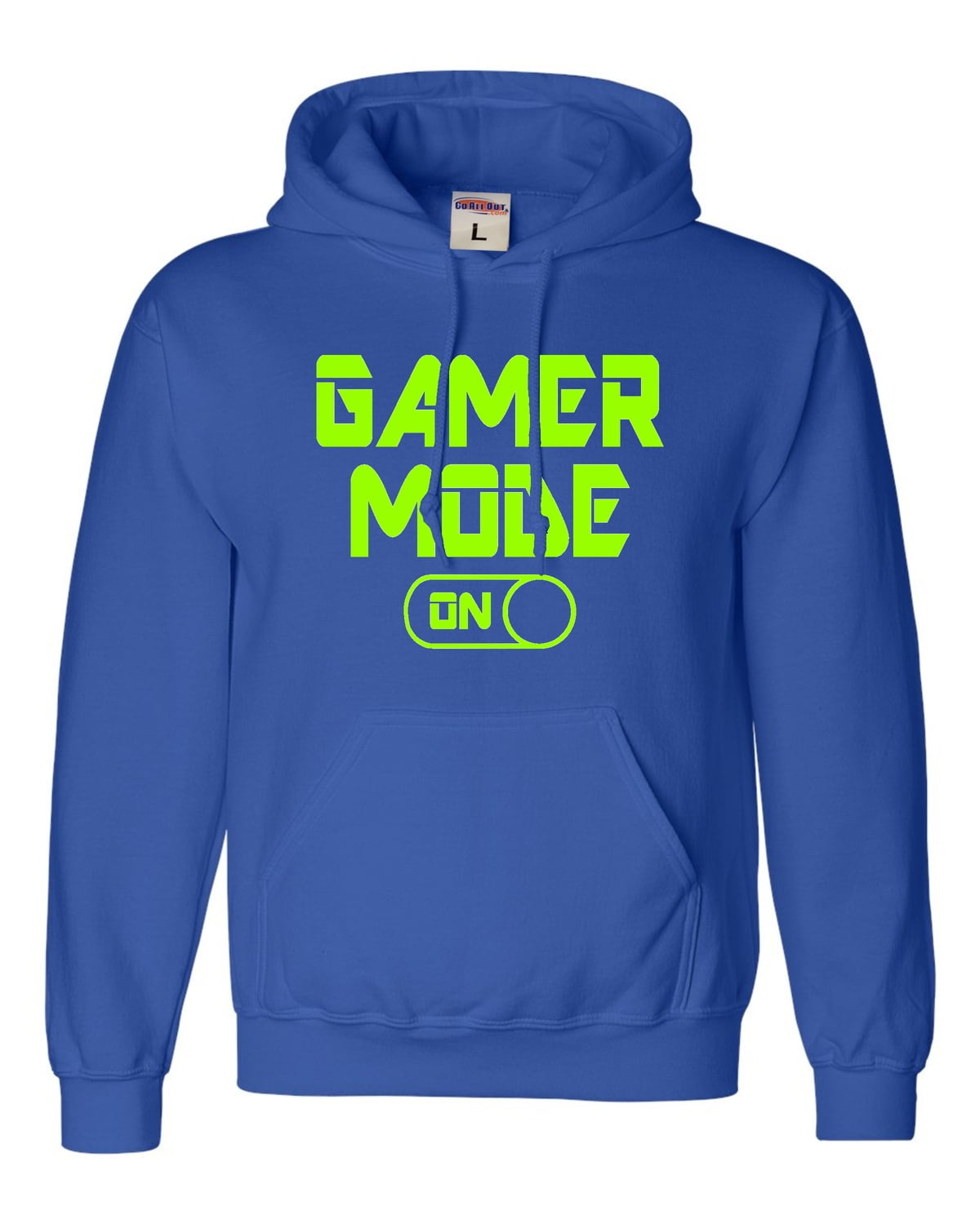 Adult Gamer Mode On Funny Gaming Sweatshirt Hoodie - Walmart.com