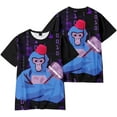 Adult Games Gorilla Tag T-Shirt Monke Merch Short Sleeve for Men ...
