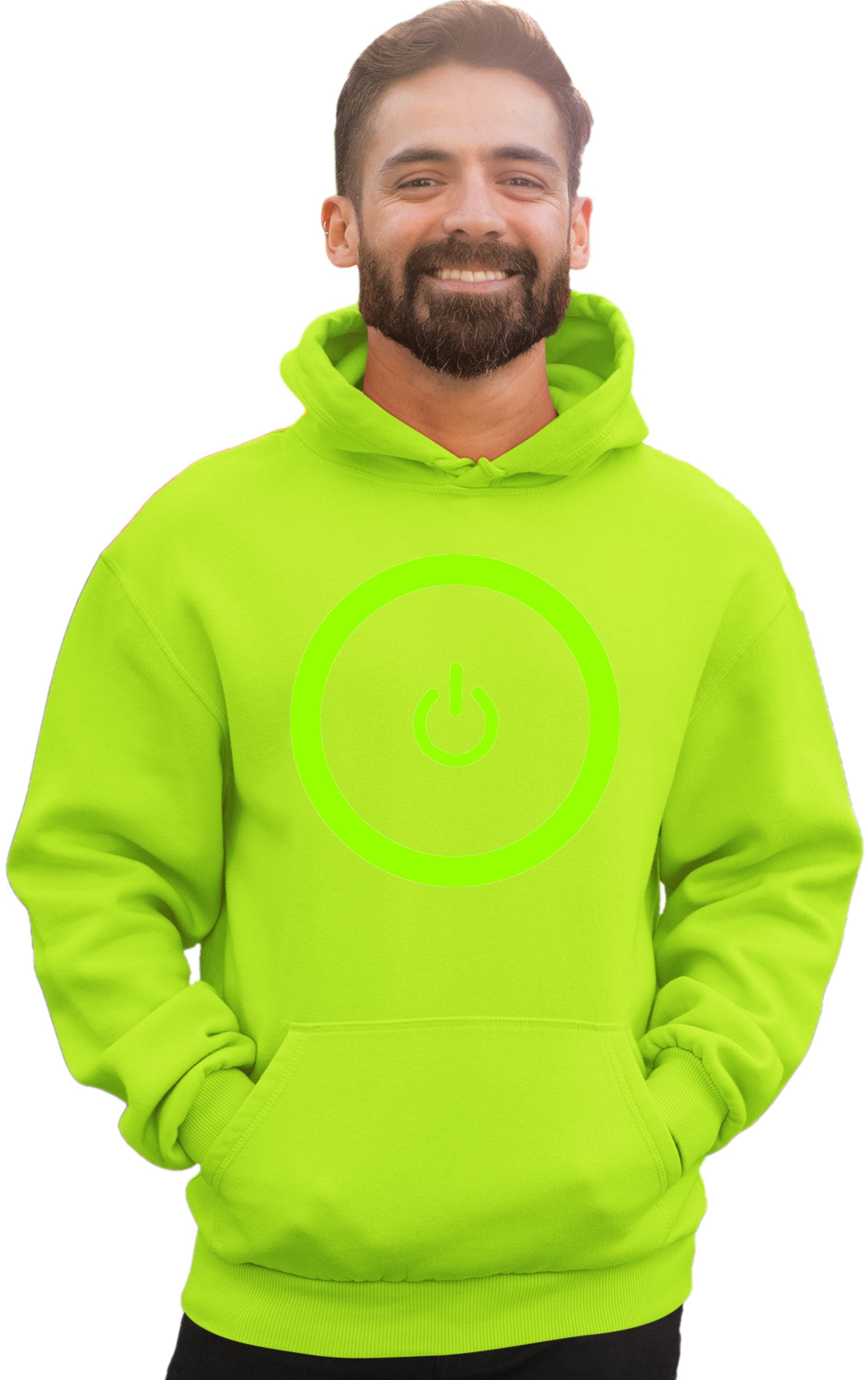 Adult Gaming Power Button Gamer Pride Sweatshirt Hoodie - Walmart.com
