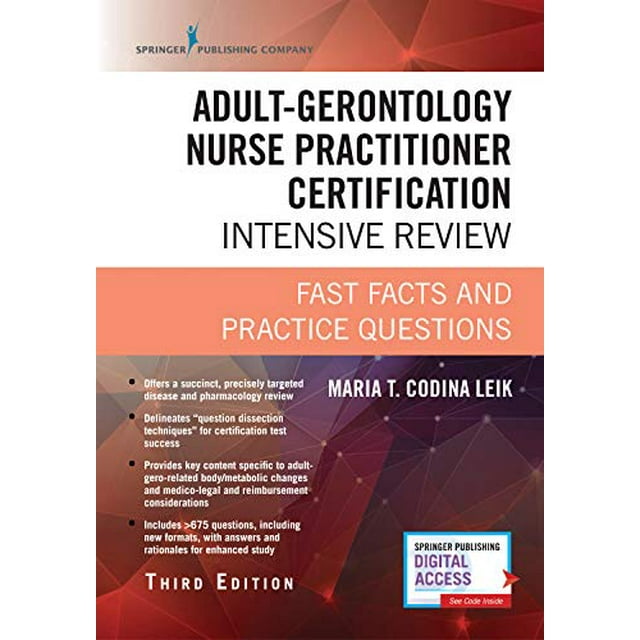 Pre-Owned Adult-Gerontology Nurse Practitioner Certification Intensive ...