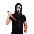 Adult Ghost Face Bleeding Mask with Knife Costume Kit - Walmart.com